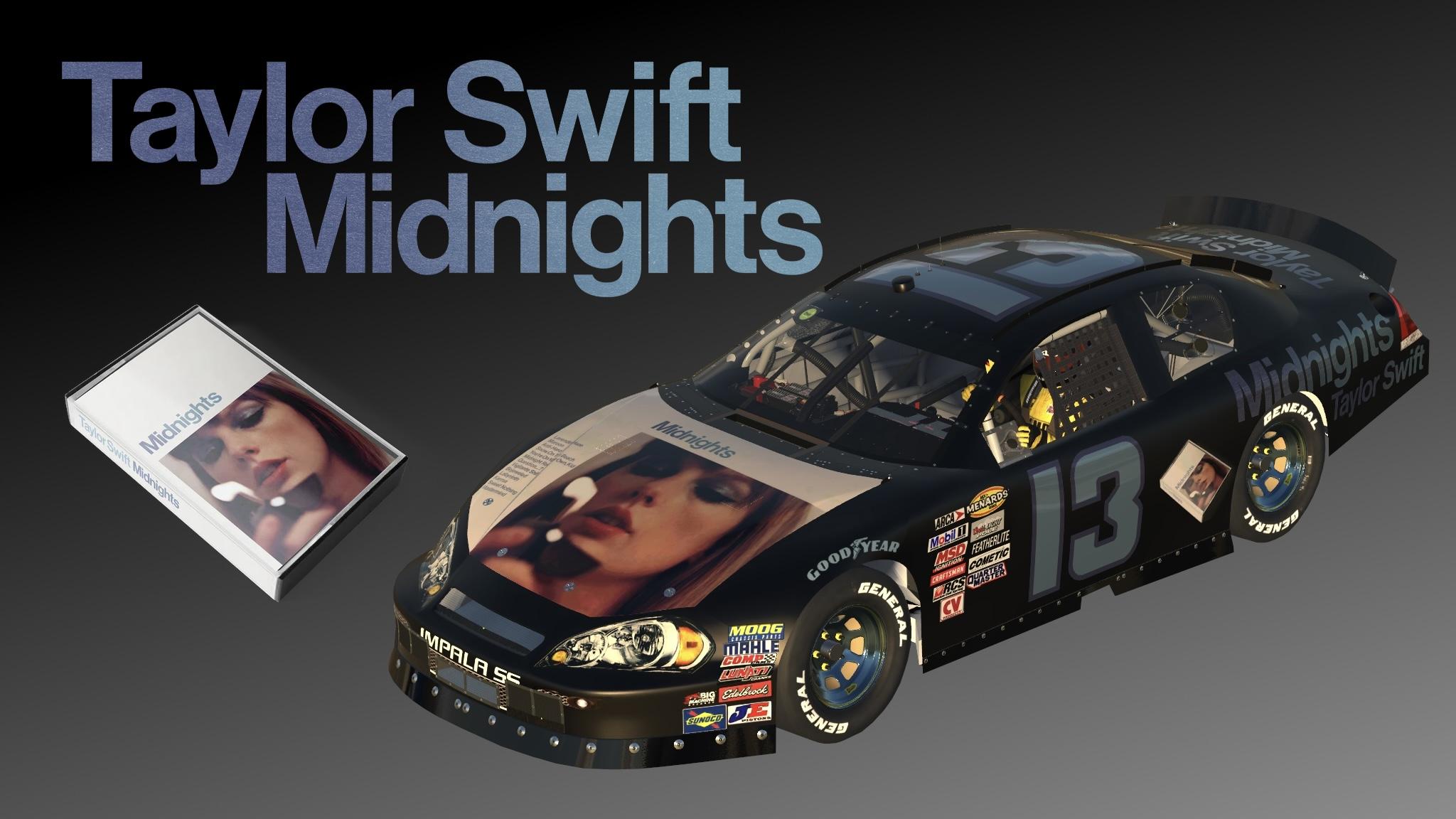 Taylor Swift - Midnights - ARCA (Sim Stamped Number) by Ren Messinger ...