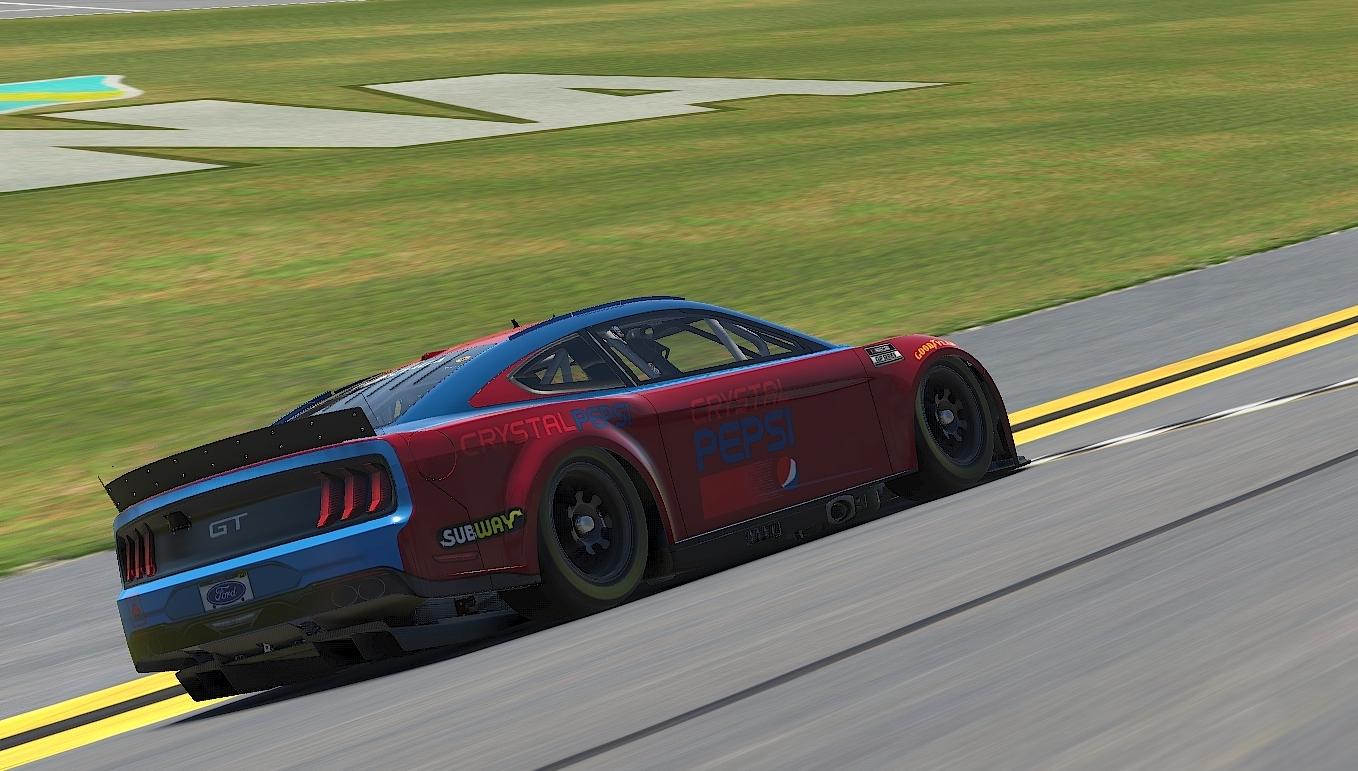 Crystal Pepsi Next Gen Ford Mustang by Seth Burciaga - Trading Paints