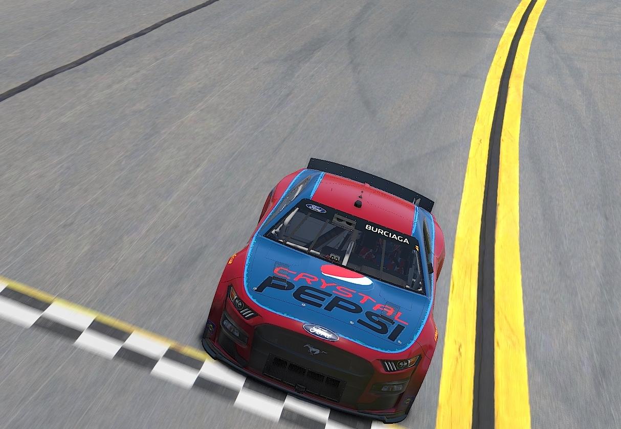 Crystal Pepsi Next Gen Ford Mustang by Seth Burciaga - Trading Paints