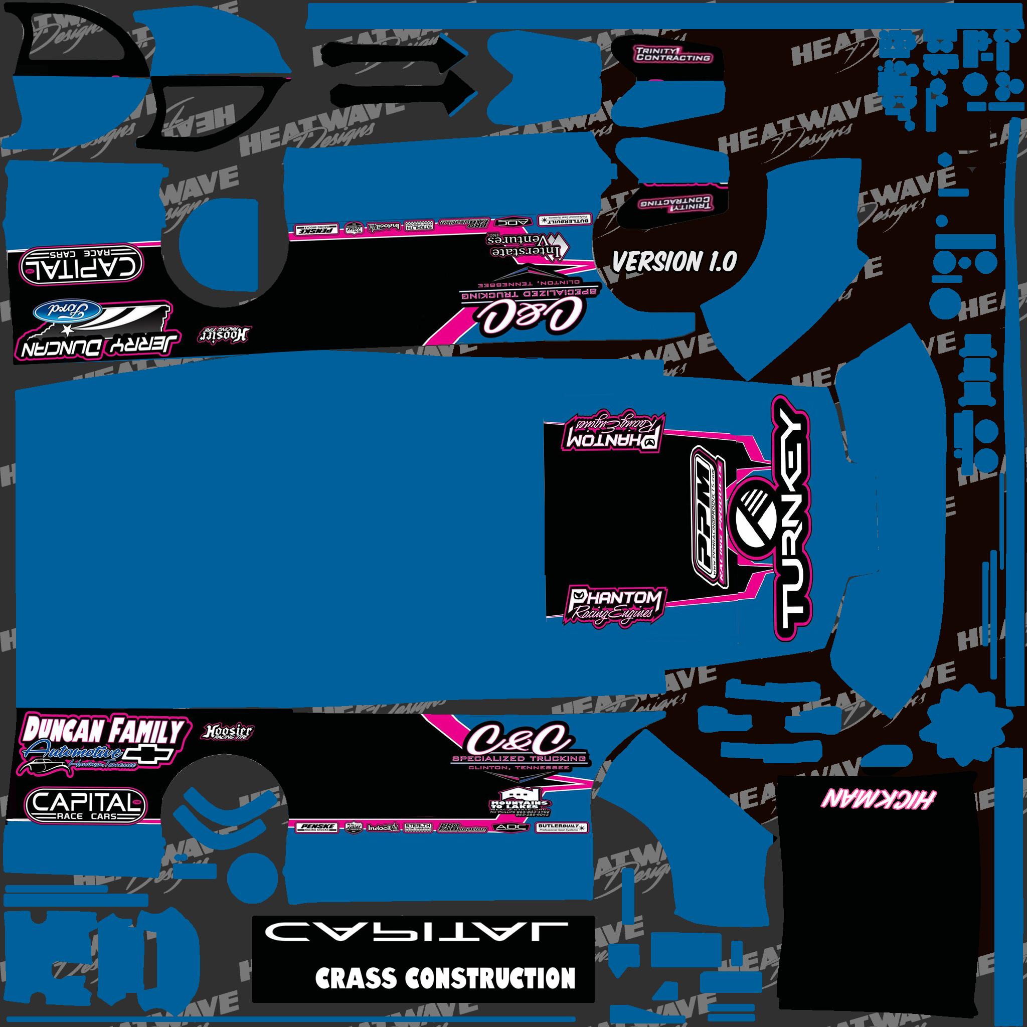 Dirt Late Model Chandler Hickman no number 6 by Brandon S. - Trading Paints