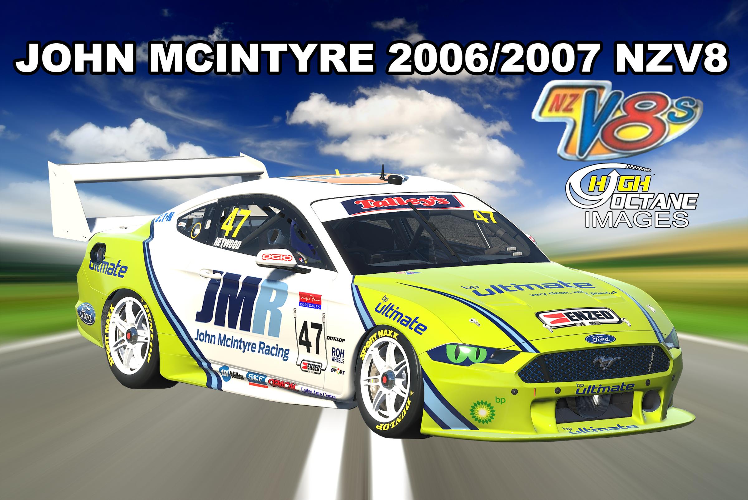 John McIntyre NZV8 2006/2007 by Matt Heywood - Trading Paints