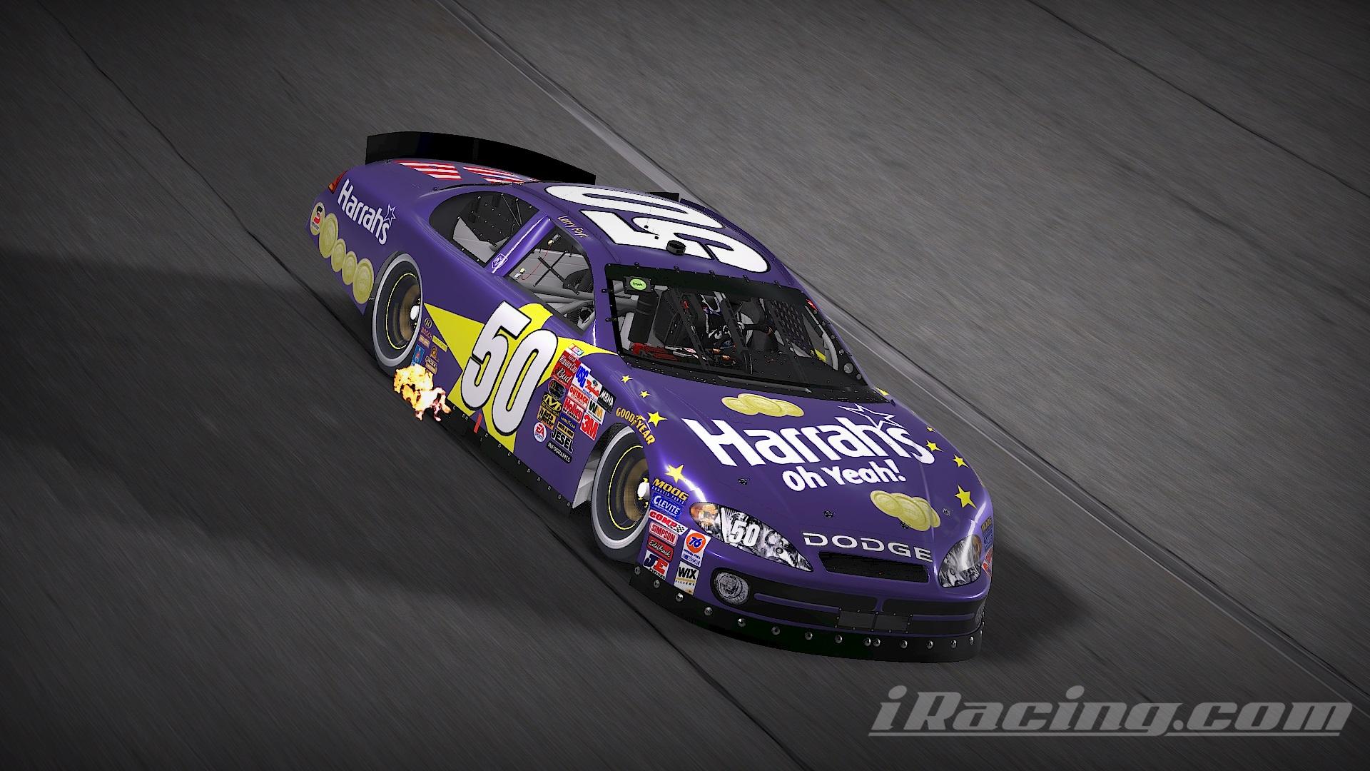 #50 Larry Foyt 2003 Harrahs Purple Dodge Intrepid by Christian Budd ...