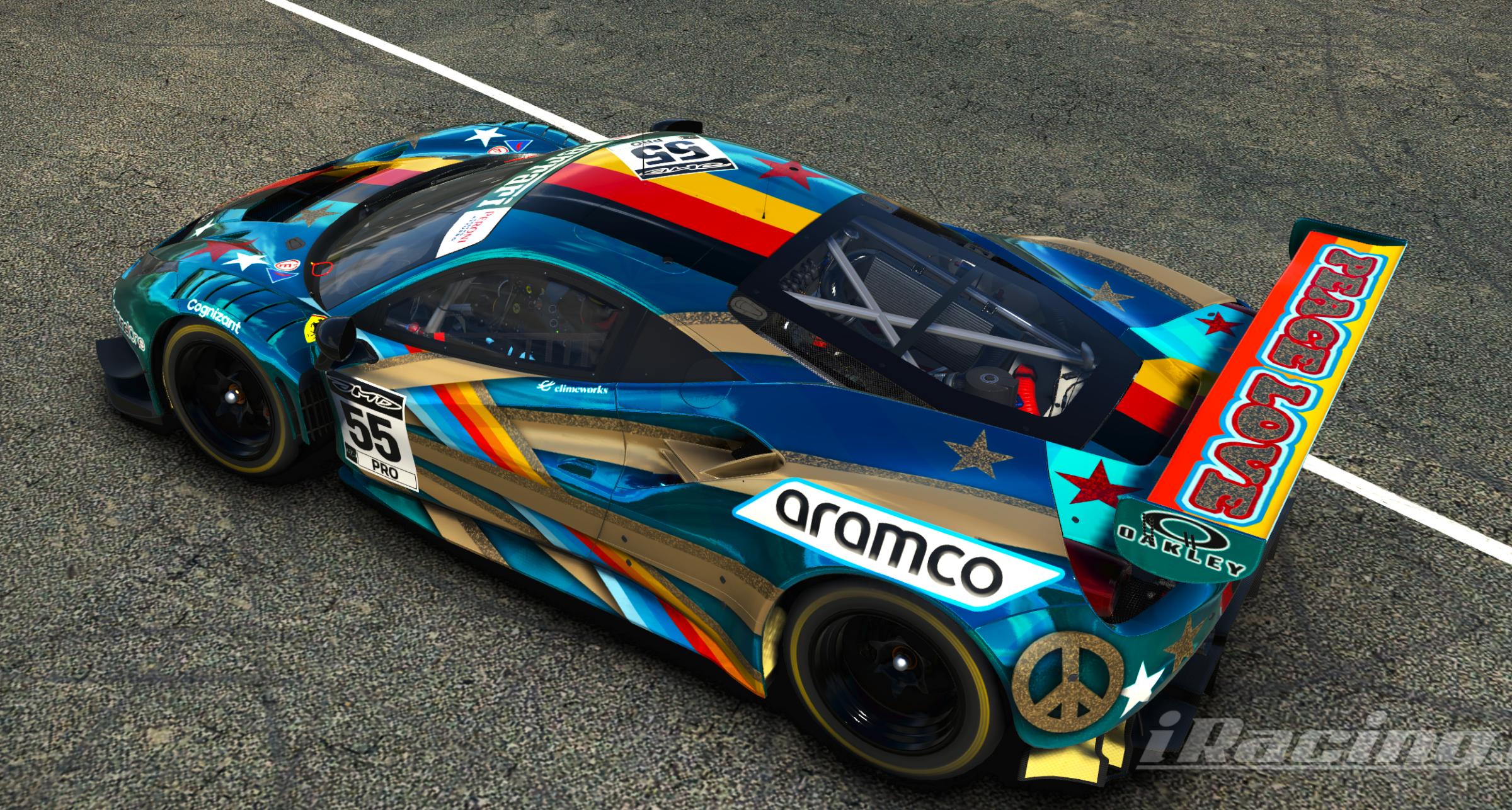 Ferrari 488 GT3 Seb Vettel Texas Helmet Tribute Livery by Daniel ...