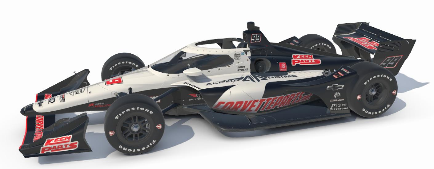 Josh Stoltz Corvette Parts IR-18 by Gavin Newton - Trading Paints