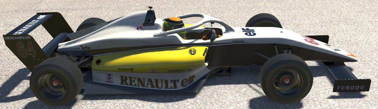 1982 Renault RE30B by Matthew Ponto - Trading Paints