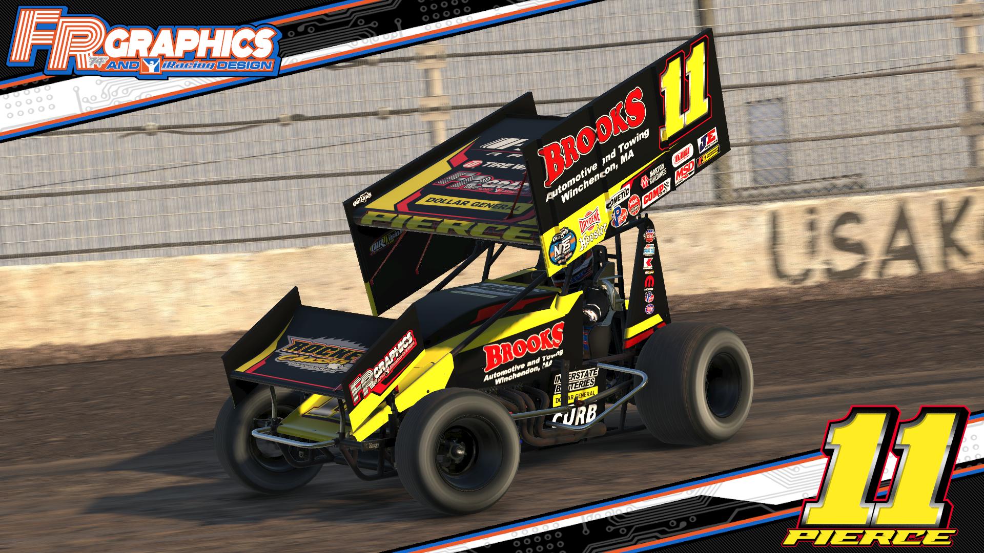 Shawn Pierce 2022 Dirt Sprintcar by Manix Furqueron - Trading Paints