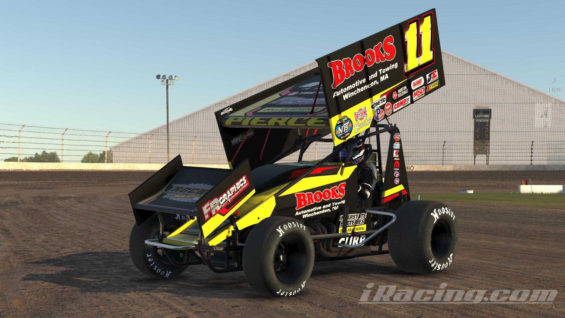 Shawn Pierce 2022 Dirt Sprintcar by Manix Furqueron - Trading Paints