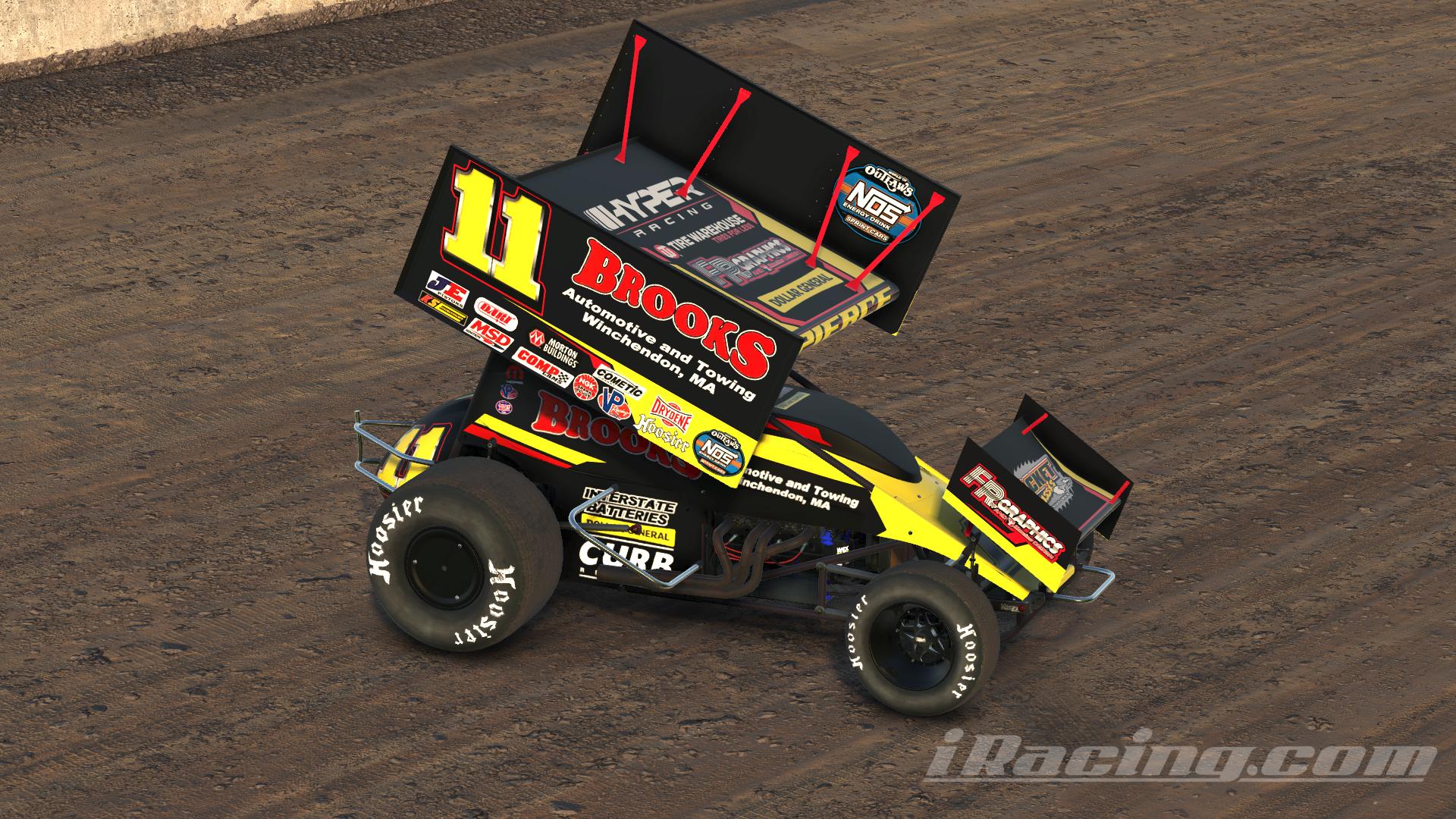 Shawn Pierce 2022 Dirt Sprintcar by Manix Furqueron - Trading Paints