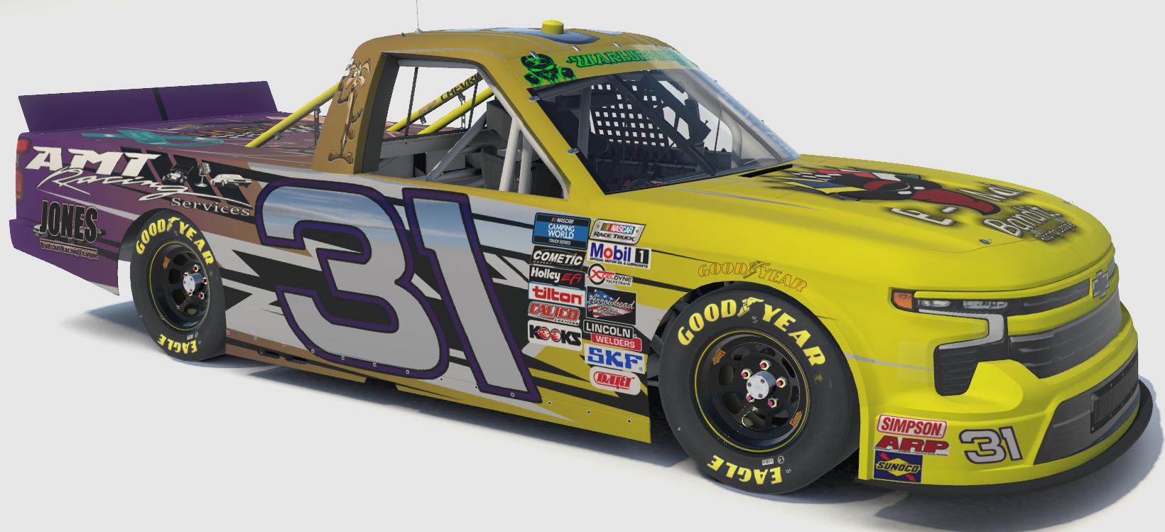 Andrew Thornton #31 Silverado by Eddie Jones Jr - Trading Paints