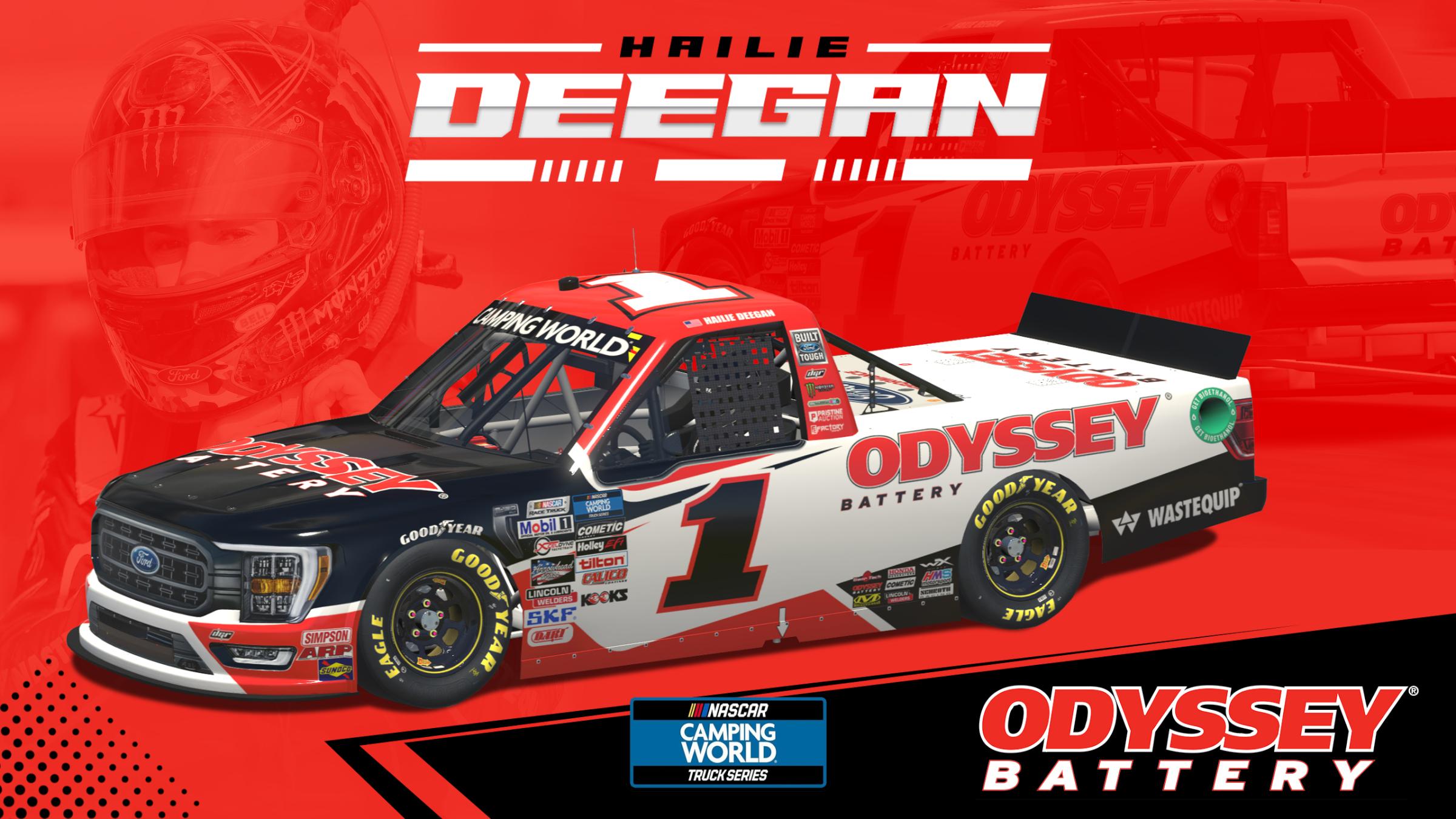 Hailie Deegan Kansas Odyssey Battery F150 Custom # UPDATED by Steve J ...