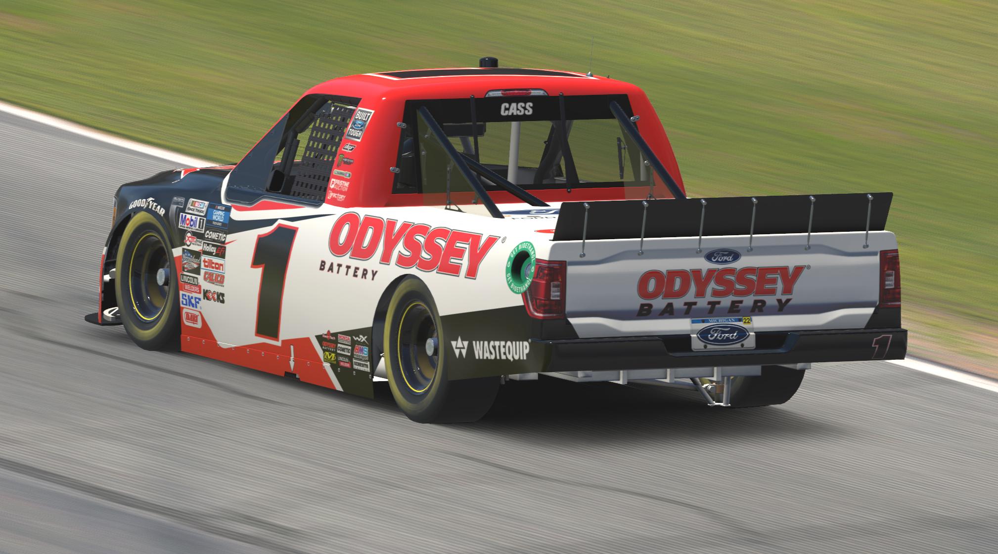 Hailie Deegan Kansas Odyssey Battery F150 No Number UPDATED by Steve J ...