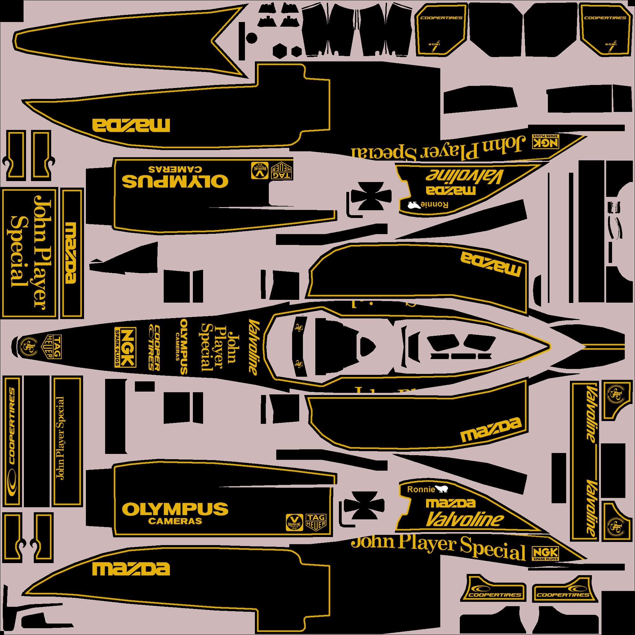 Pro Mazda JPS by Clyde Coman - Trading Paints