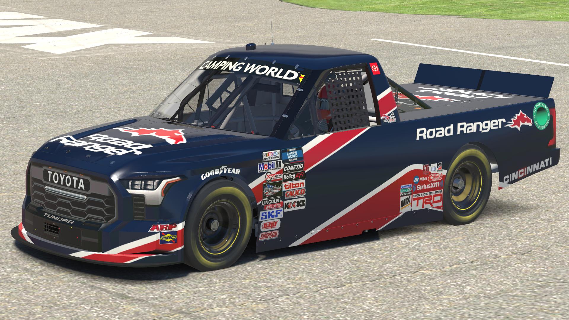 Fictional Road Ranger Toyota Tundra by Jacob Fortino - Trading Paints