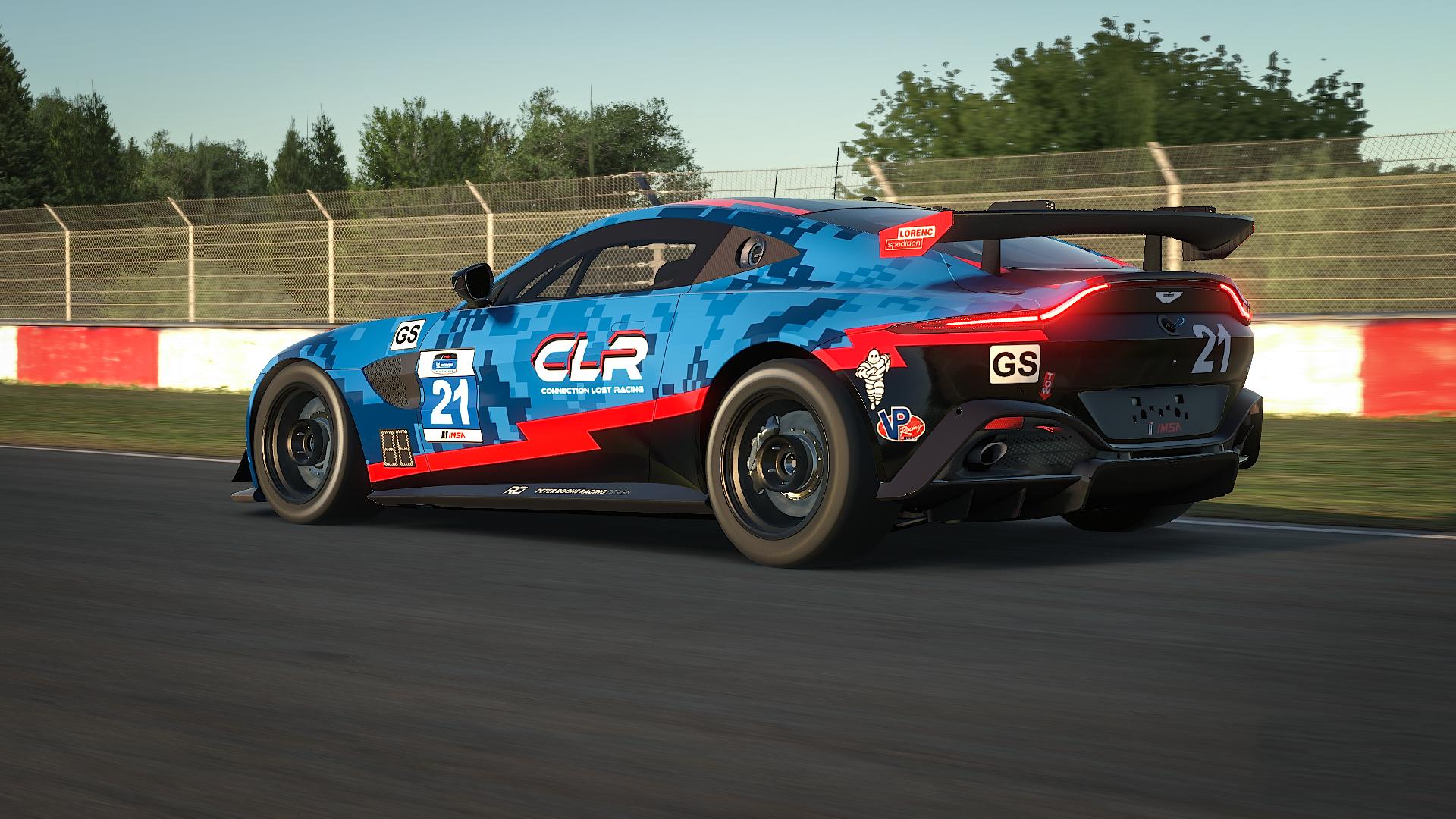 Connection Lost Racing Aston Martin Vantage GT4 2022 Livery by Mikolaj ...