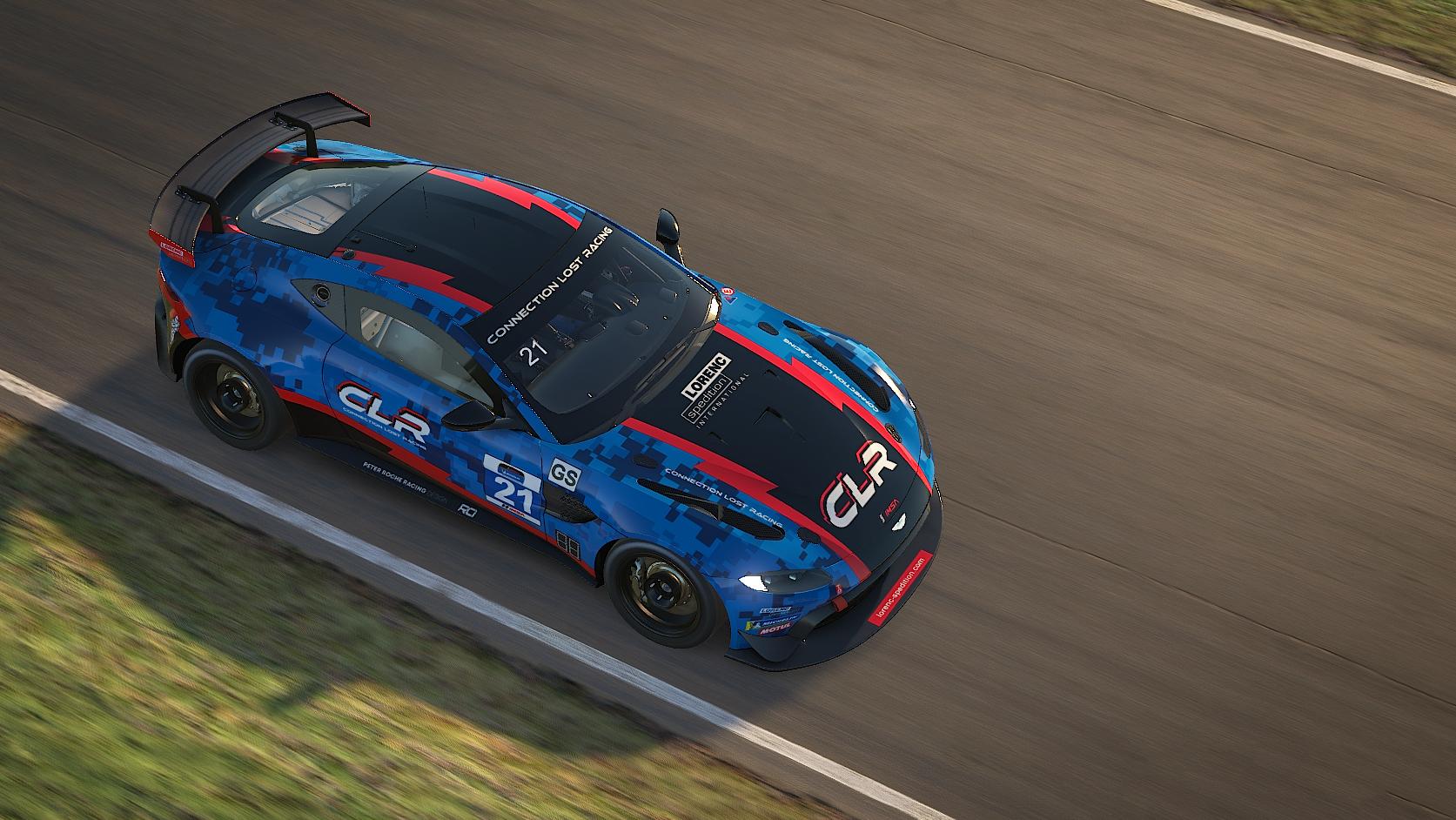 Connection Lost Racing Aston Martin Vantage GT4 2022 Livery by Mikolaj ...