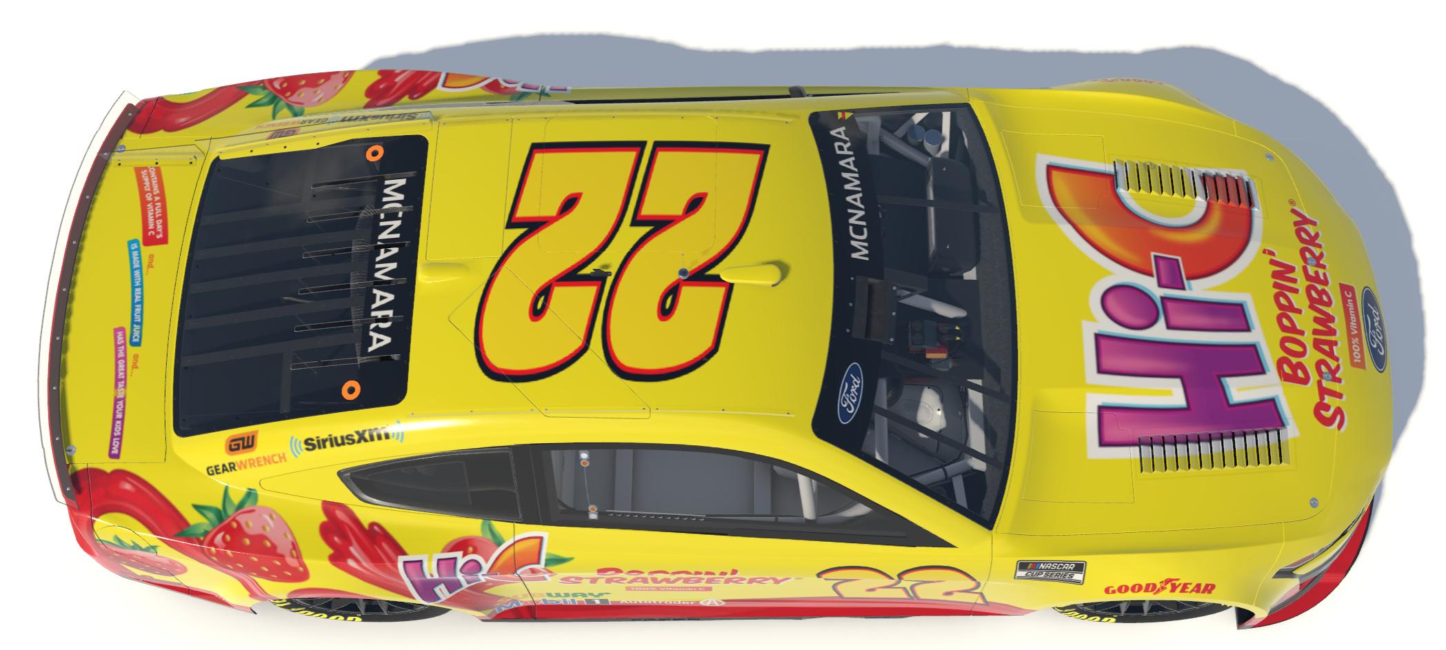 Nascar Cup Series Next Gen Ford Mustang Team Hi C Boppin Strawberry ...