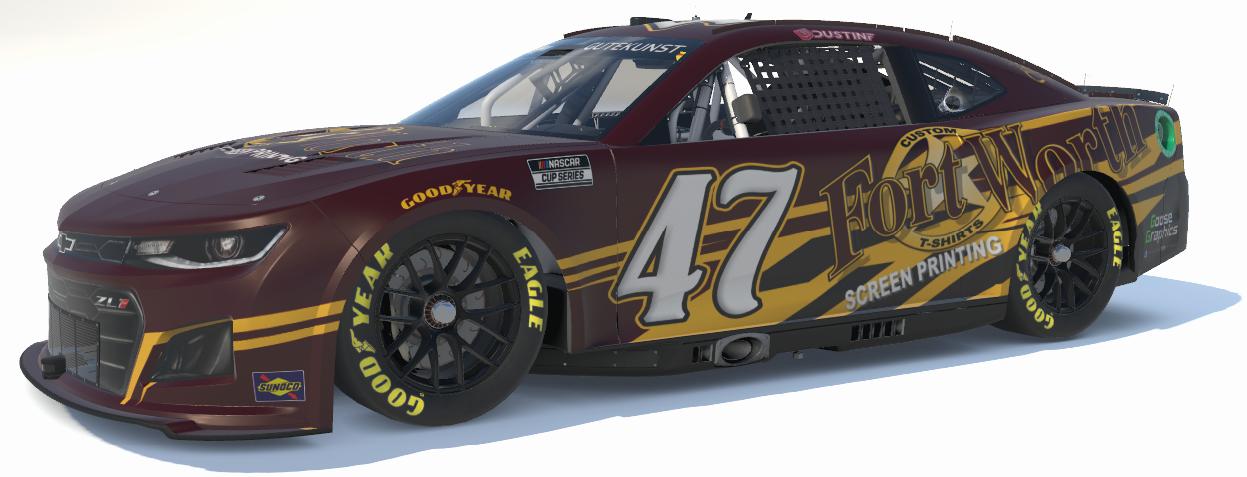 Dustin Franklin FWSES Chevy Camaro by Jon Gutekunst - Trading Paints