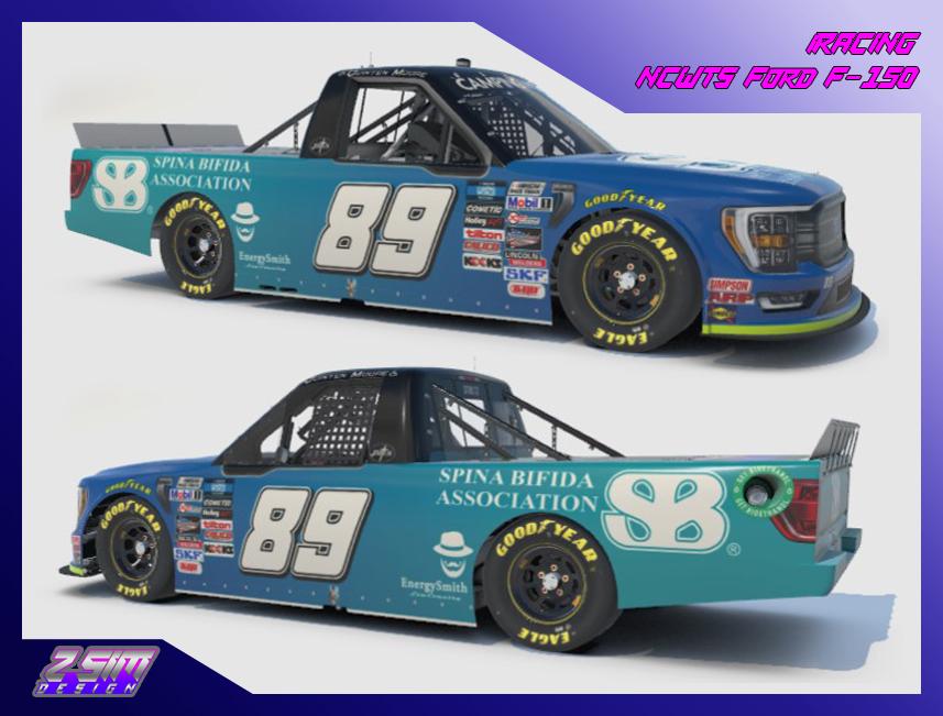 #89 Spina Bifida NASCAR Camping World Truck Series Ford F-150 by ...