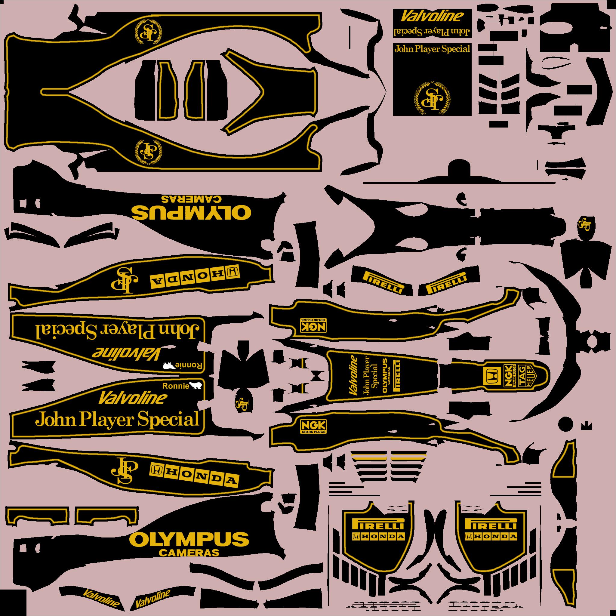 McLaren F1 JPS by Clyde Coman - Trading Paints