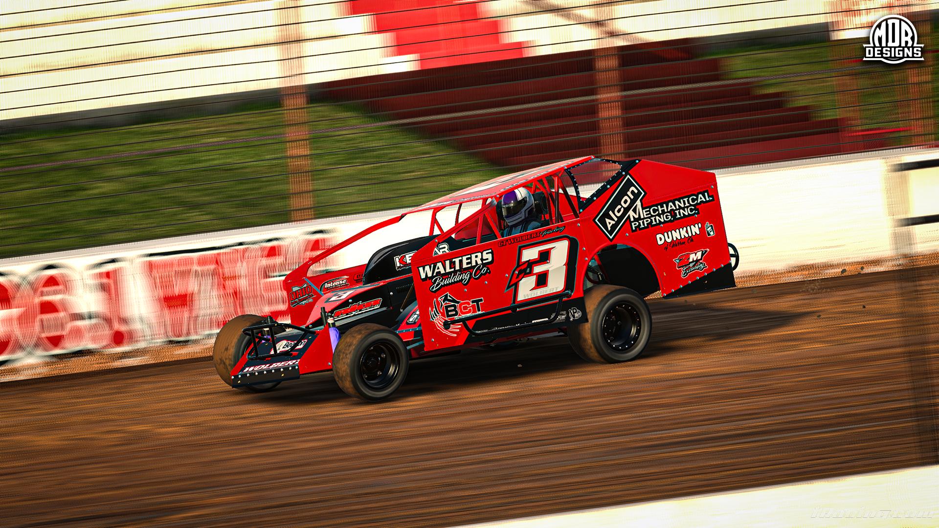 Chas Wolbert Big Block - Red by Matt DeRitter - Trading Paints