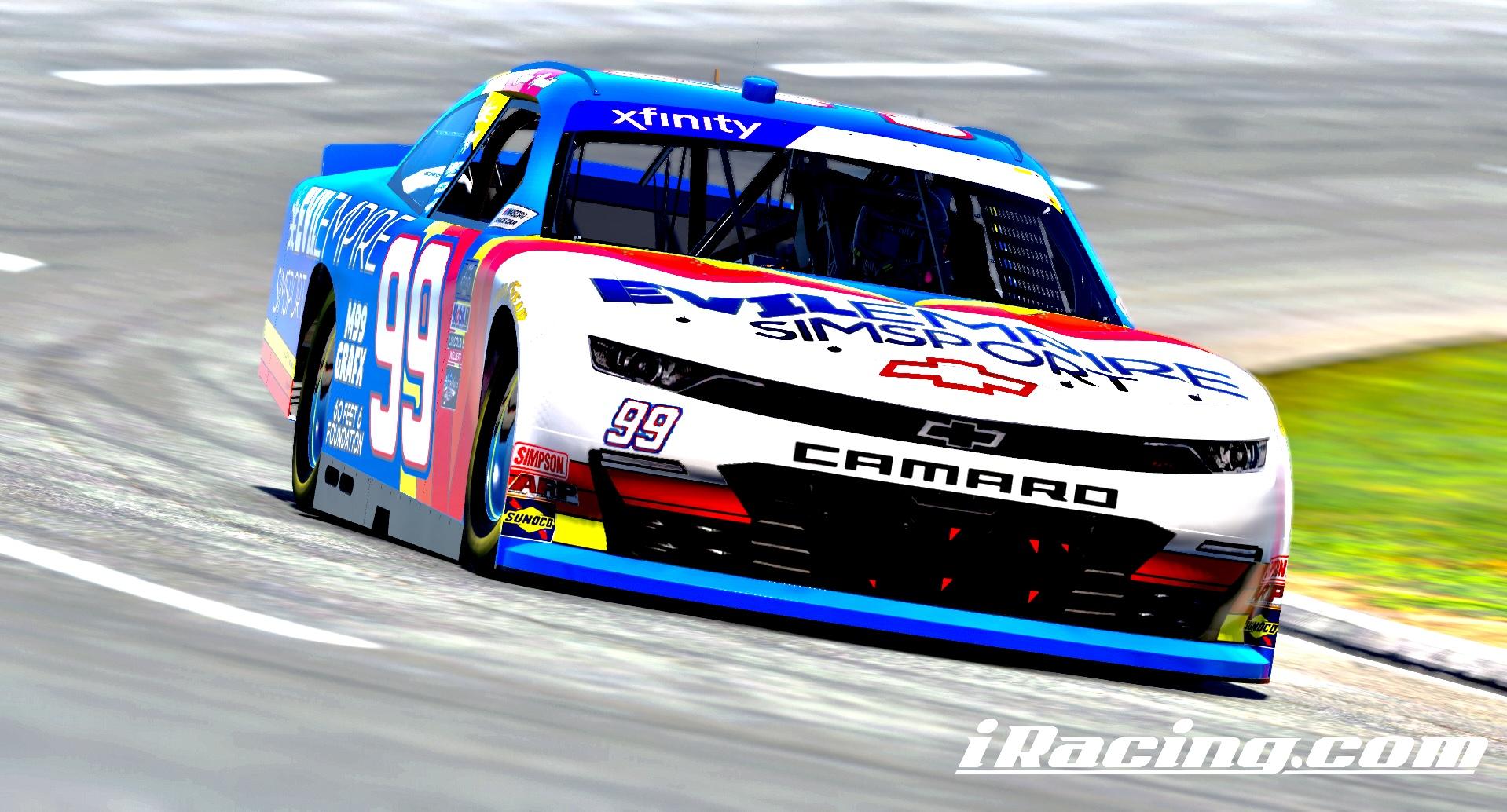 Logan Monteith XFINITY Sim Stamped by Logan Monteith - Trading Paints