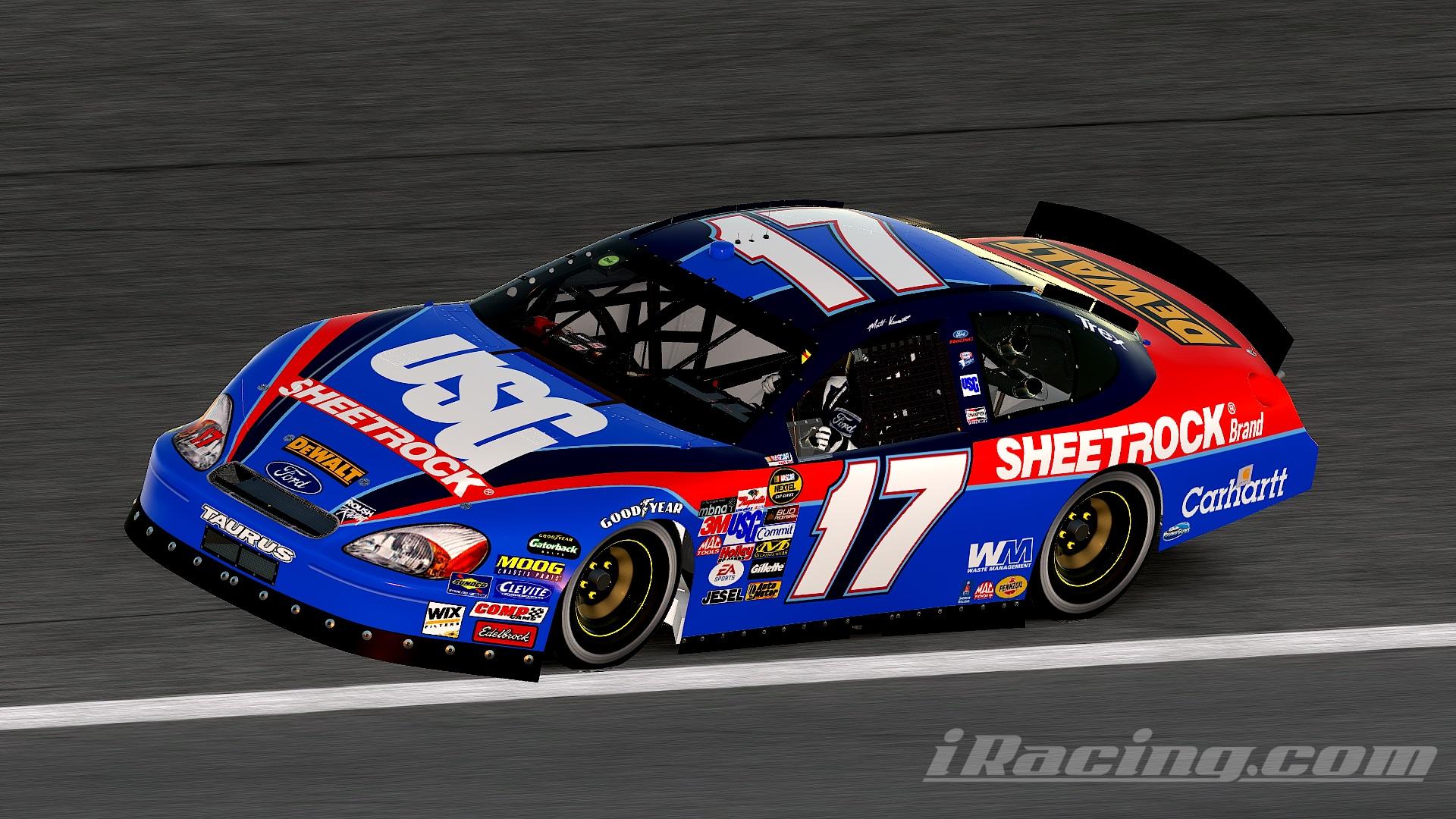 #17 Matt Kenseth 2005 USG Sheetrock Ford Taurus by Christian Budd ...