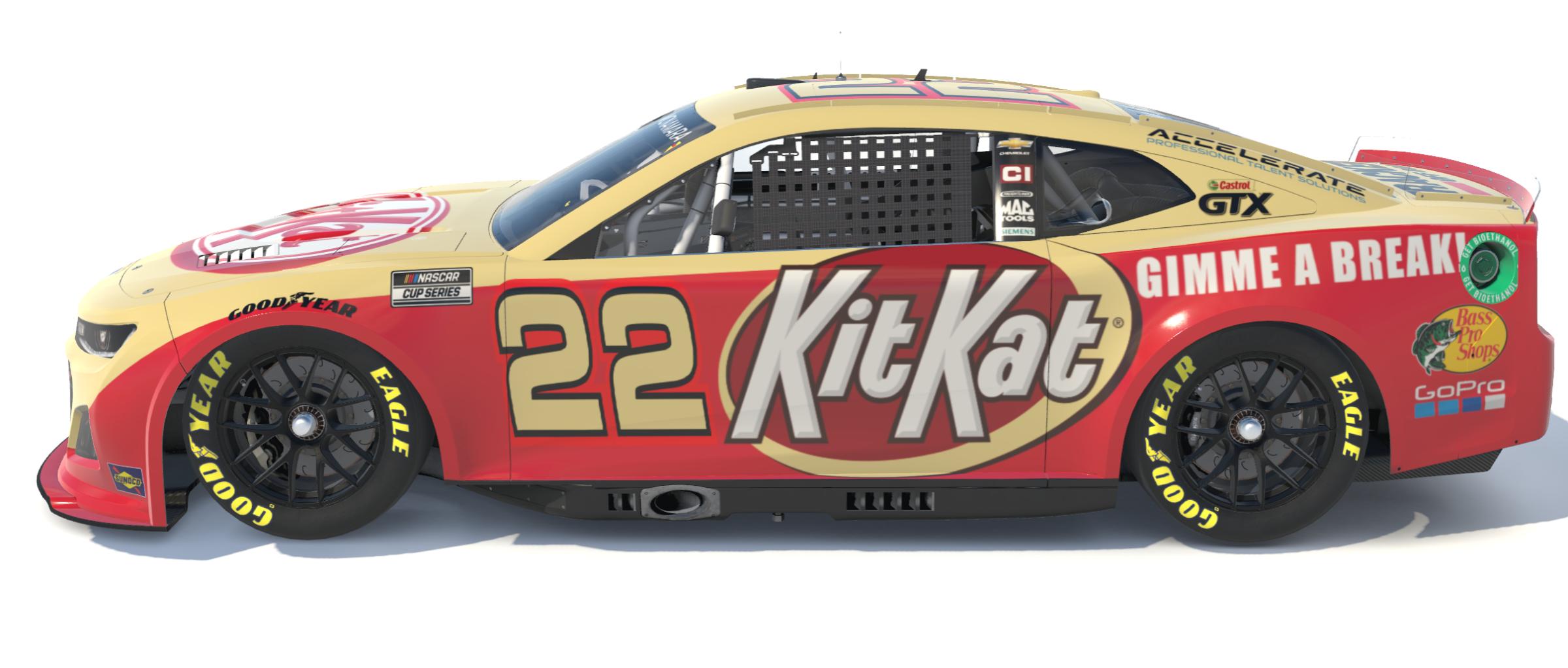 Nascar Cup Series Next Gen Chevrolet Camaro ZL1 Team Kit Kat 2022 by ...