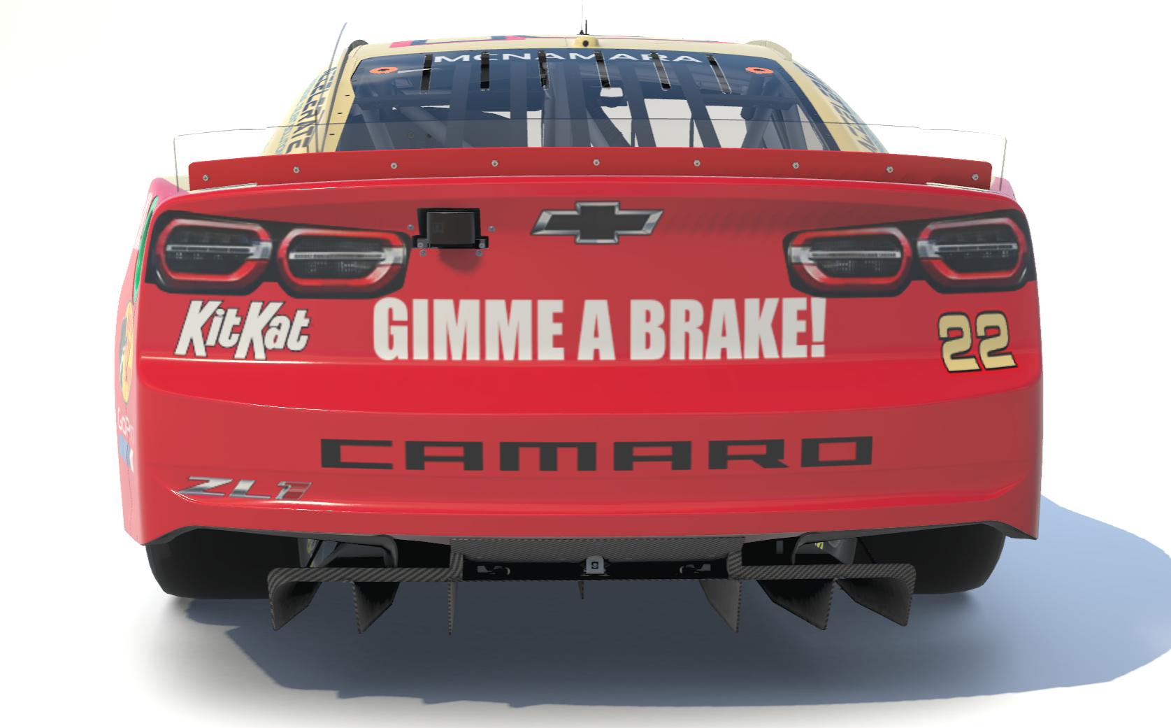 Nascar Cup Series Next Gen Chevrolet Camaro ZL1 Team Kit Kat 2022 by ...