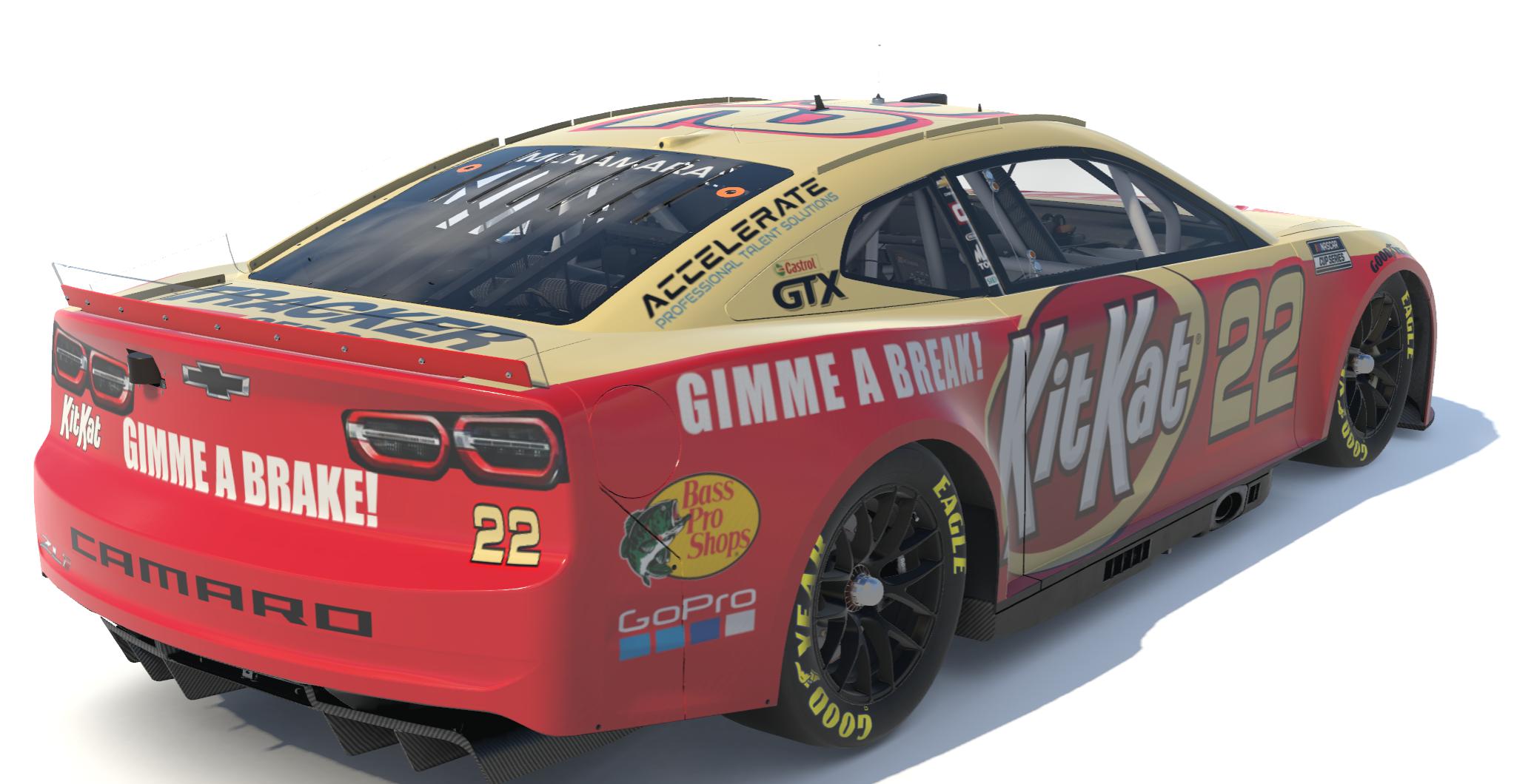 Nascar Cup Series Next Gen Chevrolet Camaro ZL1 Team Kit Kat 2022 by ...