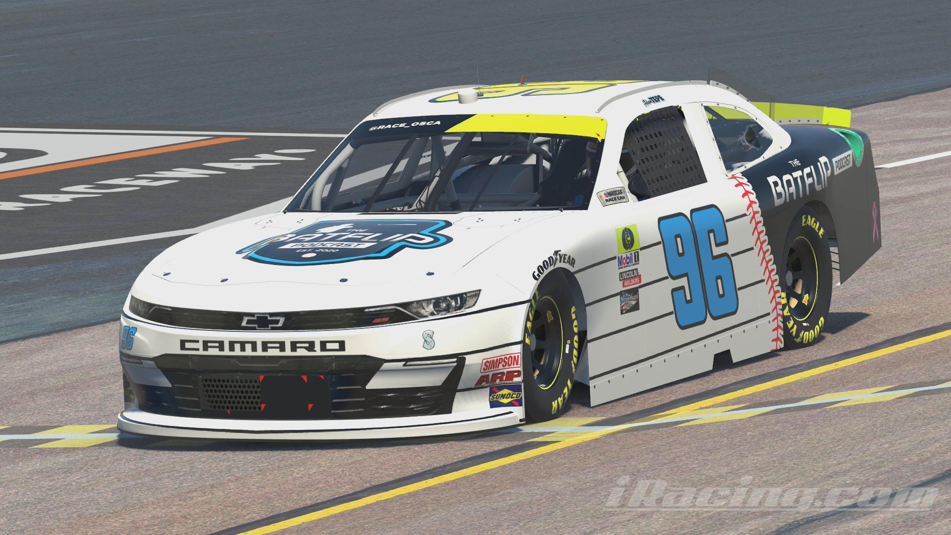 2022B Adam Tepe CHASE Camaro by Vic Bloom - Trading Paints