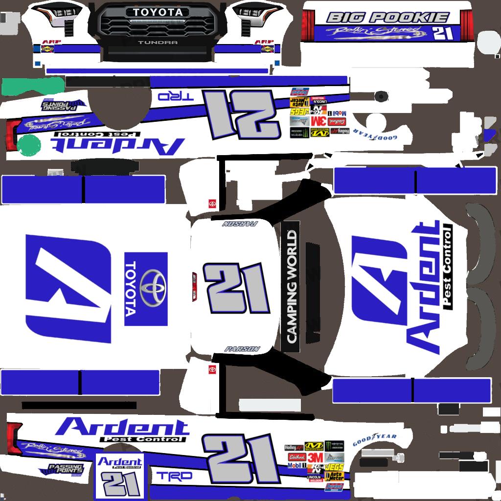 Eric Parson Ardent Truck by Scott D Thomason - Trading Paints