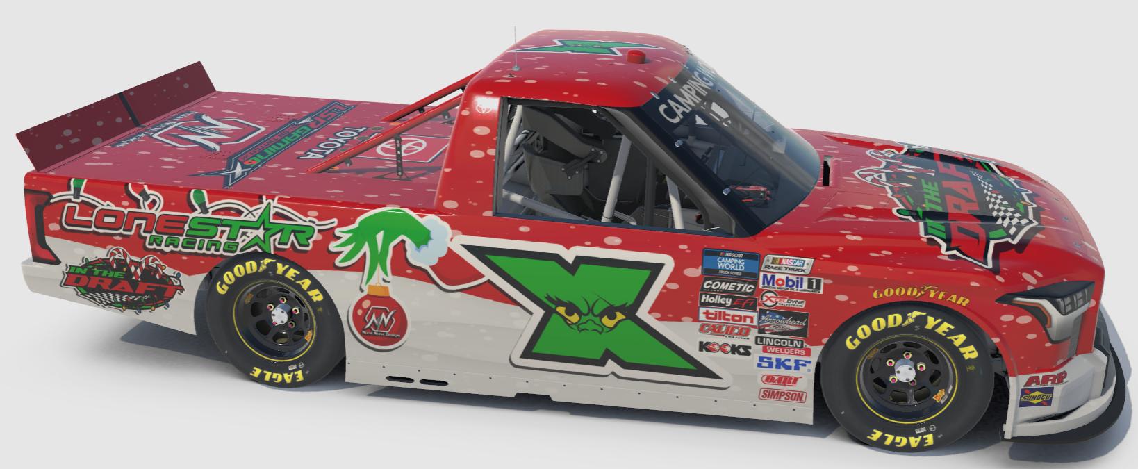 Justin Johnson X T4T Grinch Toyota by Triston Sikes - Trading Paints