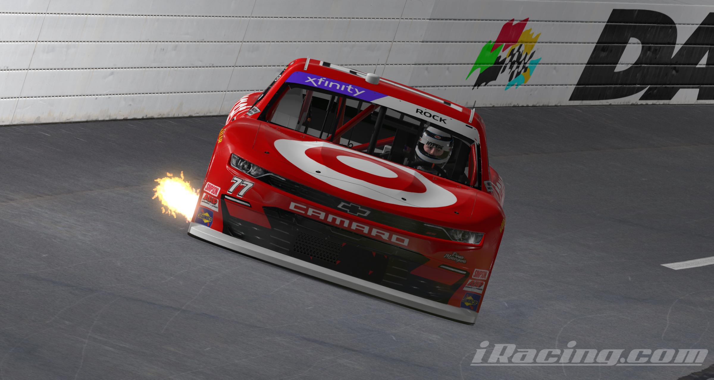 "Pirateman" #77 Target Xfinity Camaro | Sim-Stamped Number by Landon ...