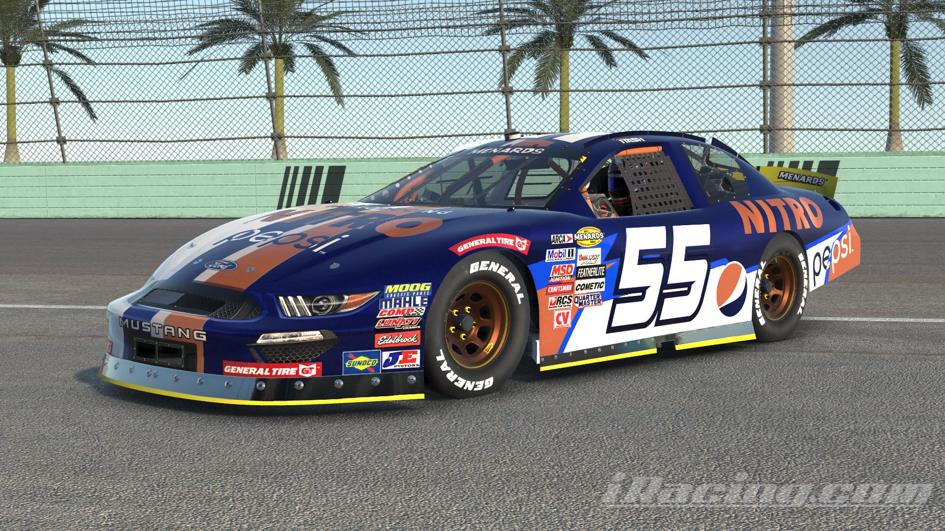 Cooper Nash 2022 ARCA Nitro Pepsi New Body by Jason Furqueron - Trading ...