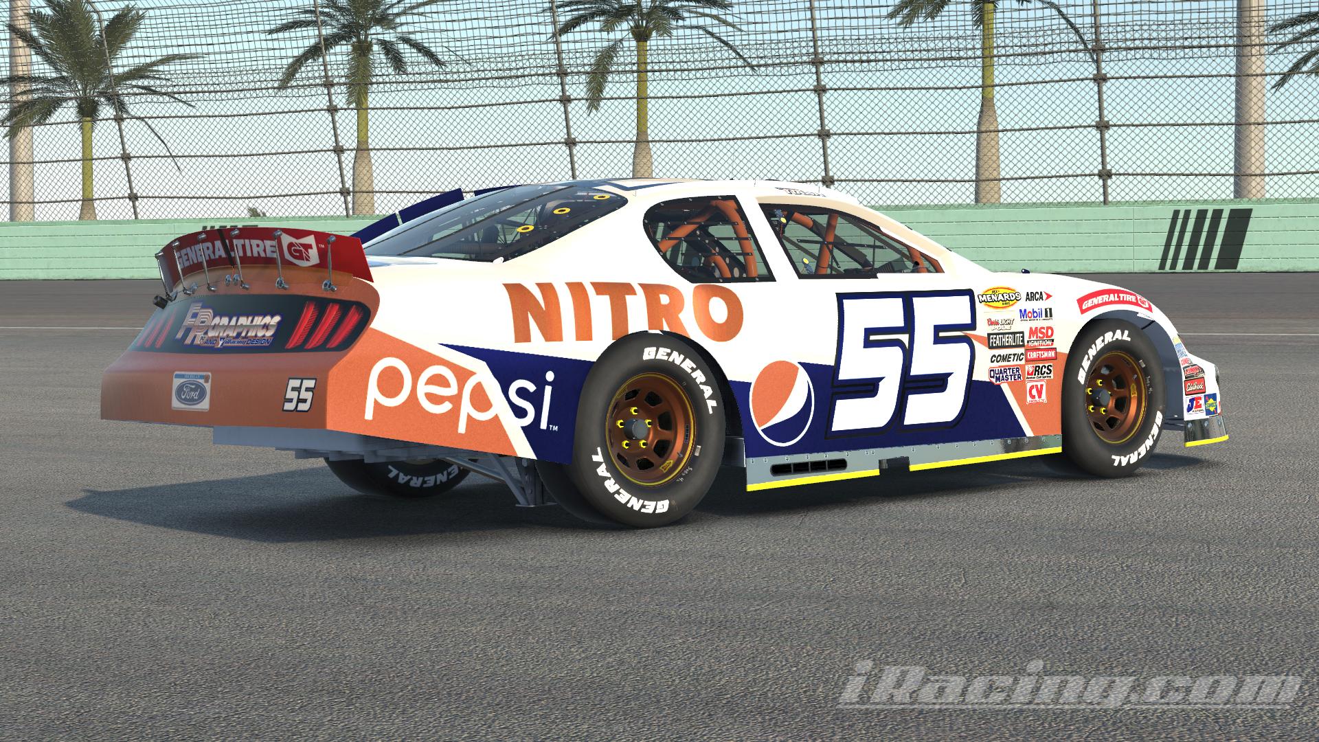 Cooper Nash 2022 ARCA Nitro Pepsi New Body by Jason Furqueron - Trading ...