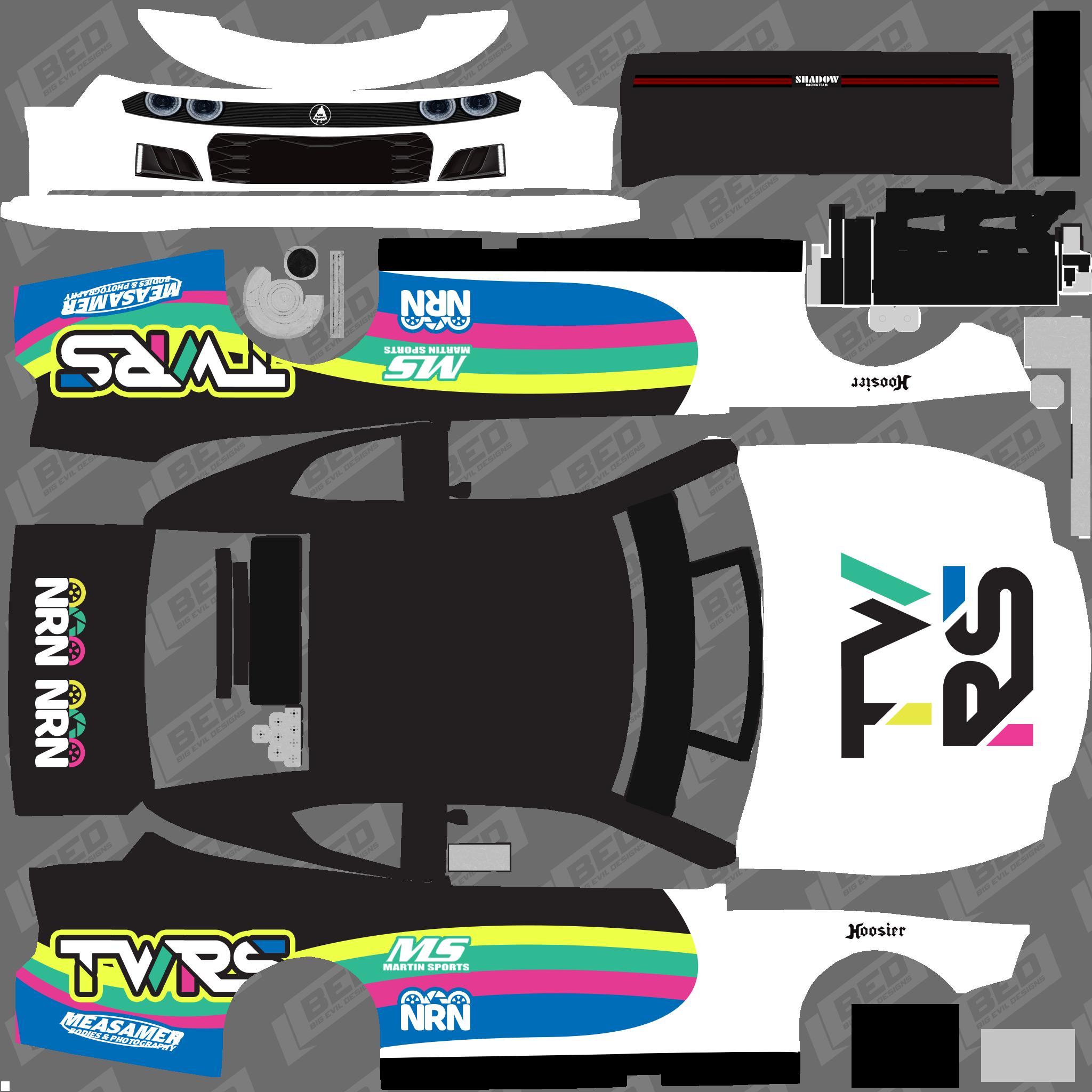 TWRS Super Late Model by Zach S. - Trading Paints