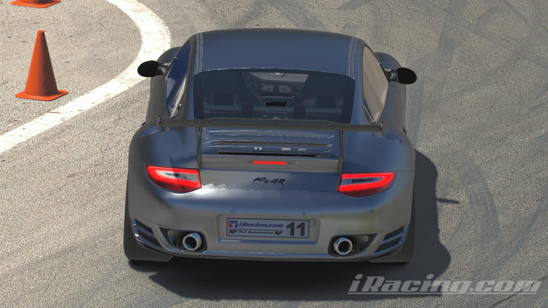 Ruf RT12R Steel red hood by Kimber Jansen - Trading Paints