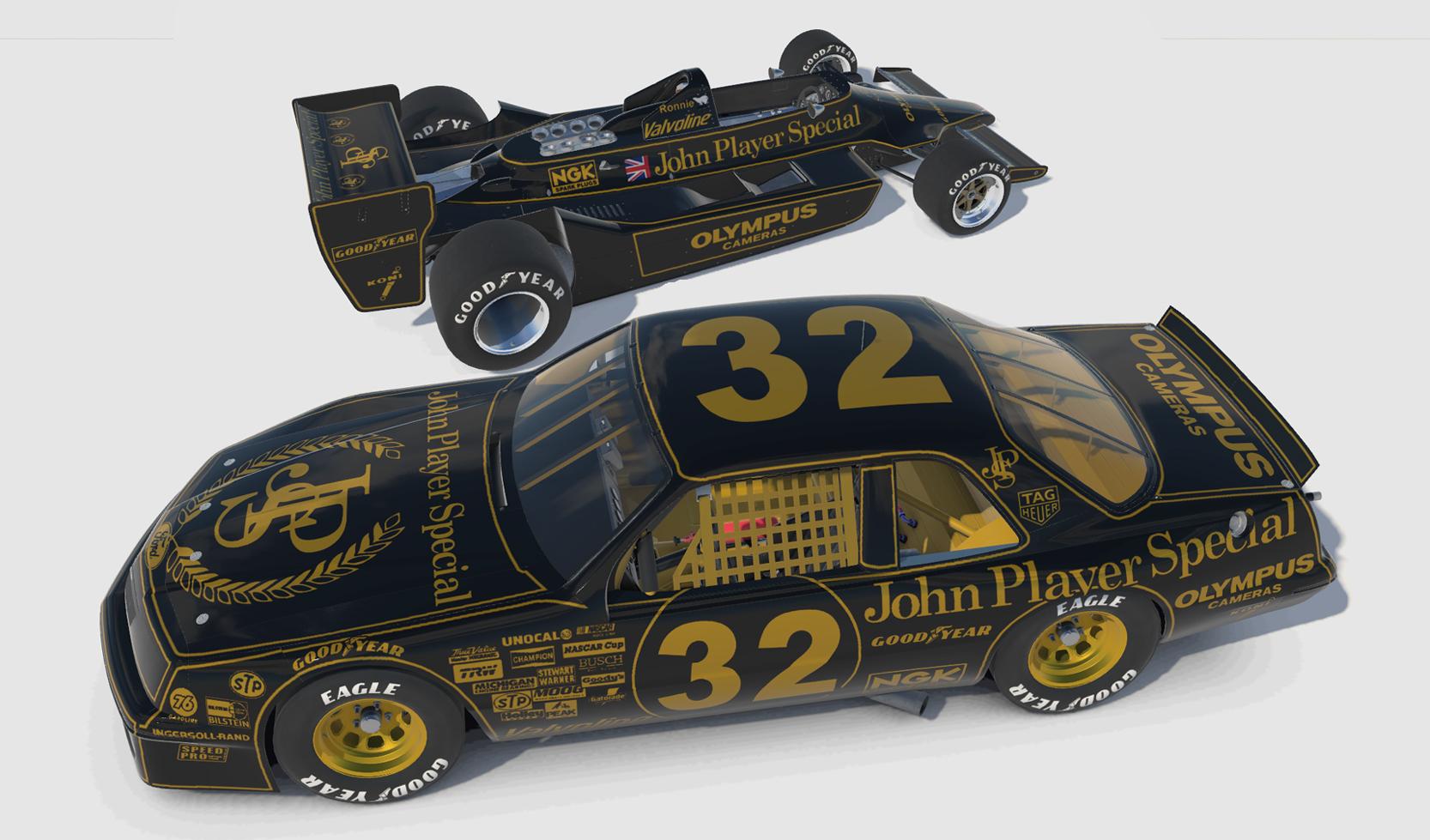 Ford Thunderbird JPS by Clyde Coman - Trading Paints