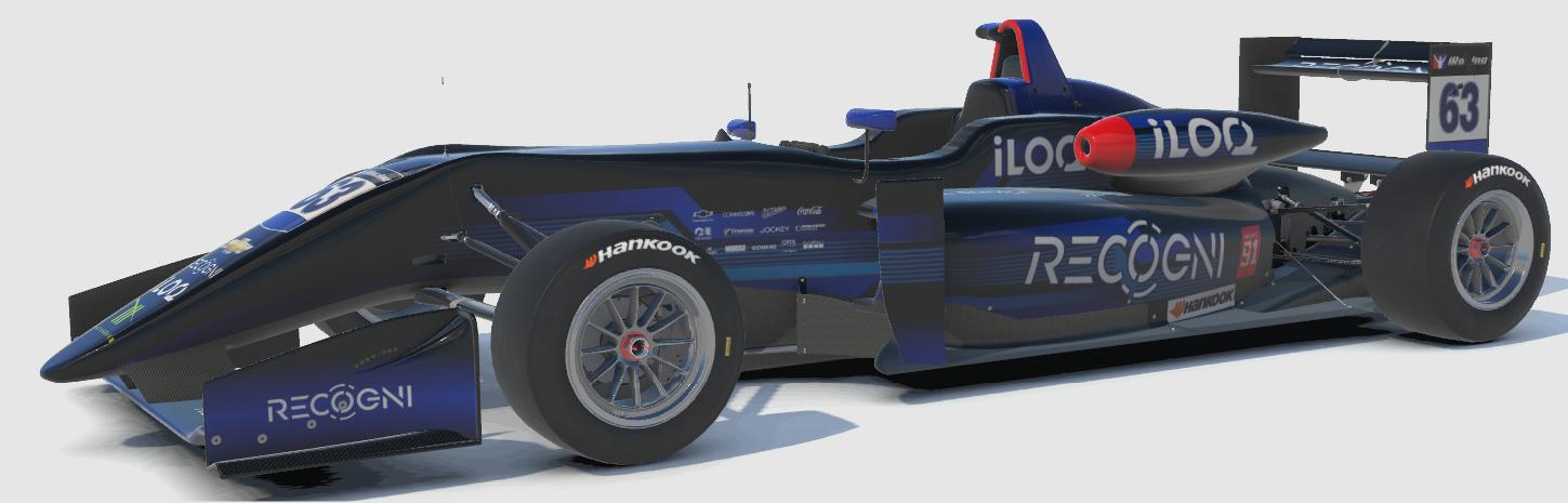 Kimi Räikkönen Trackhouse Project 91 - F3 by John Rubino - Trading Paints