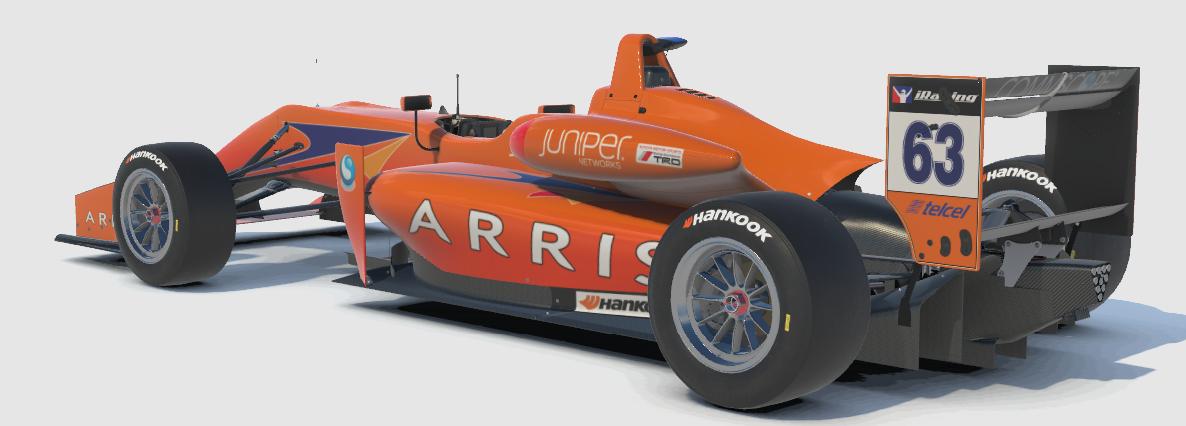 Daniel Suárez Arris - F3 by John Rubino - Trading Paints