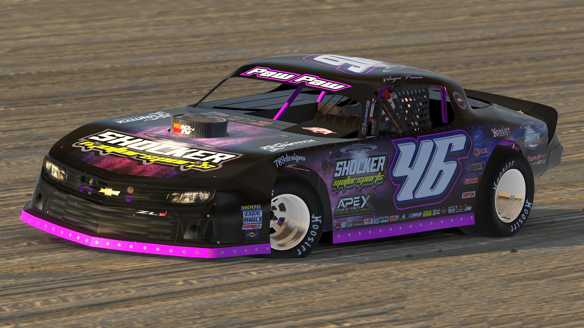 Wayne Pearce Dirt Street Stock by Garrett Marshall - Trading Paints