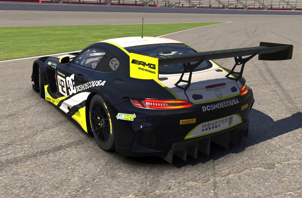 DC Shoes Mercedes AMG GT3 by Sebastian Hauer - Trading Paints