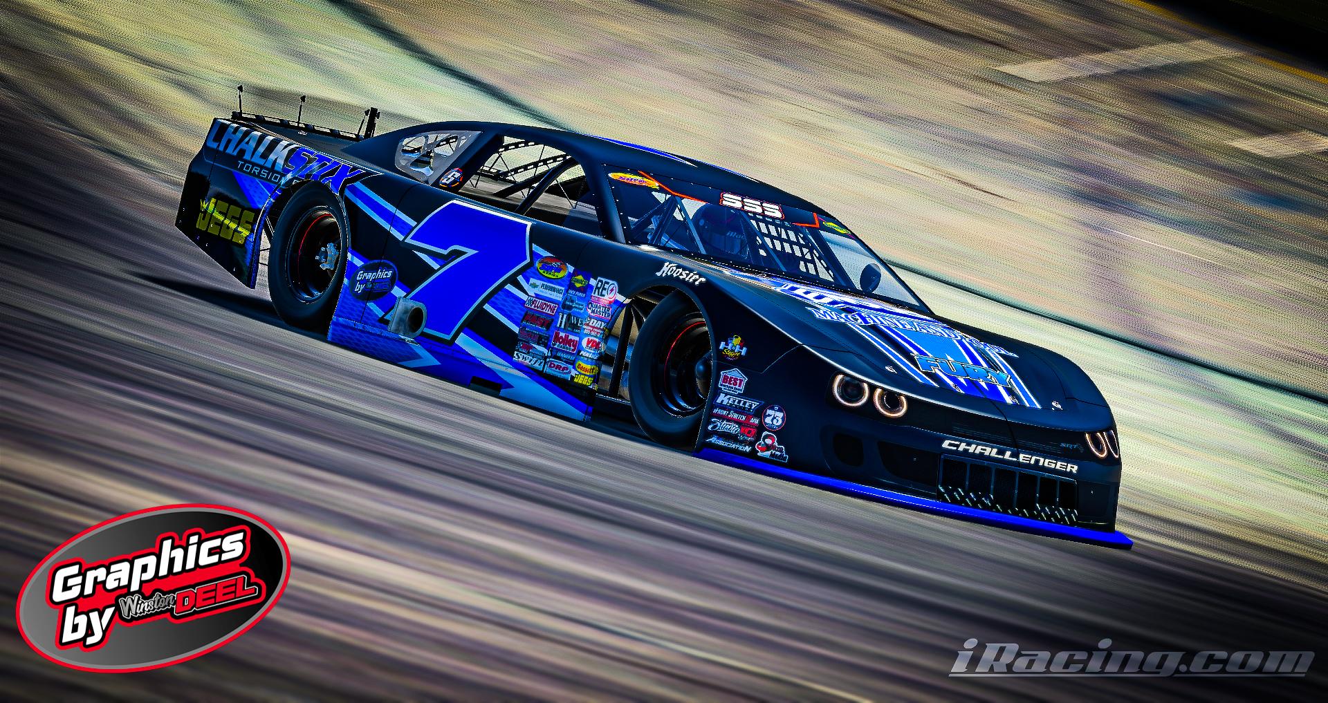 Austin Hall #7 SLM by Winston Deel - Trading Paints