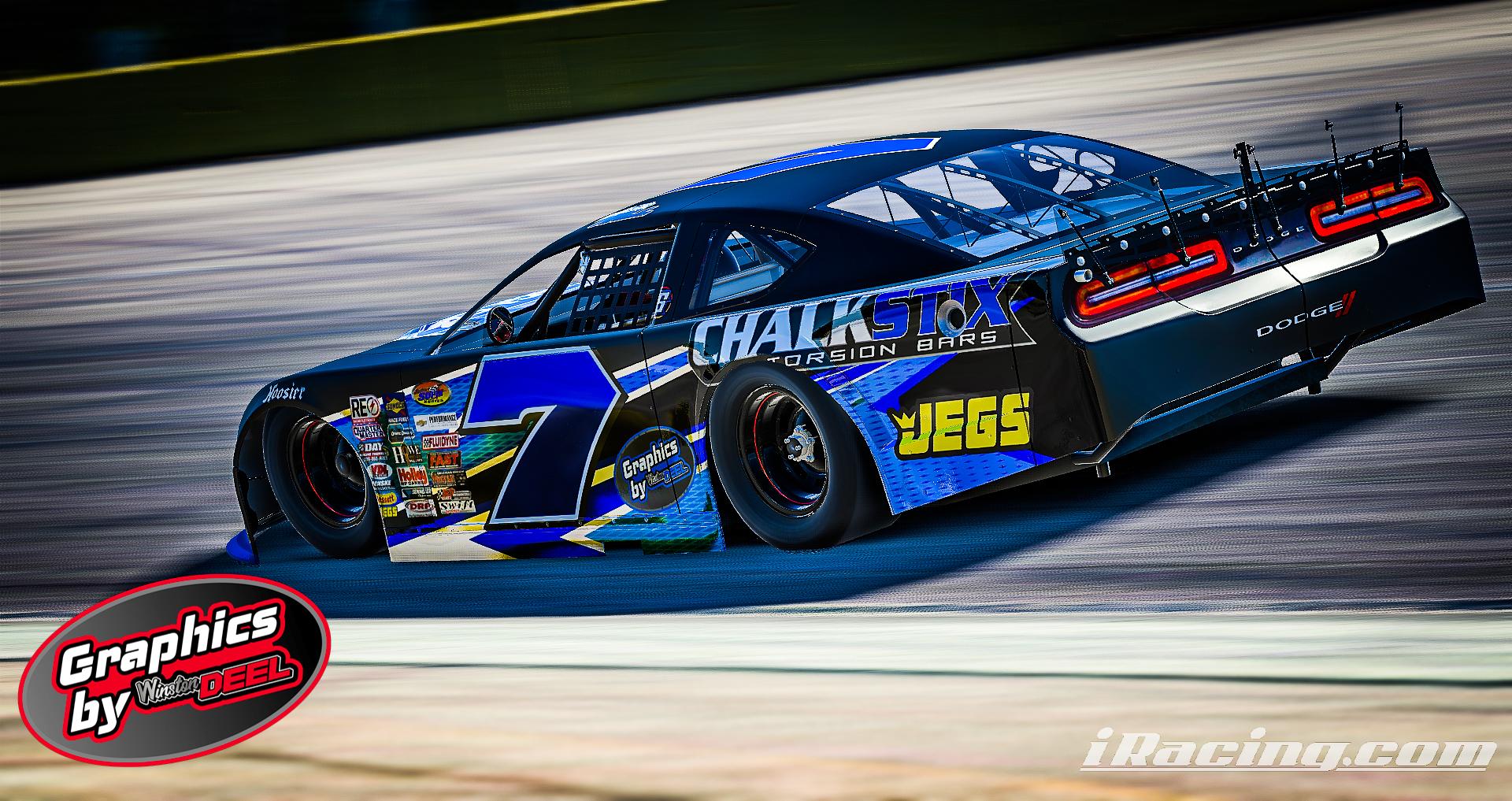 Austin Hall #7 SLM by Winston Deel - Trading Paints