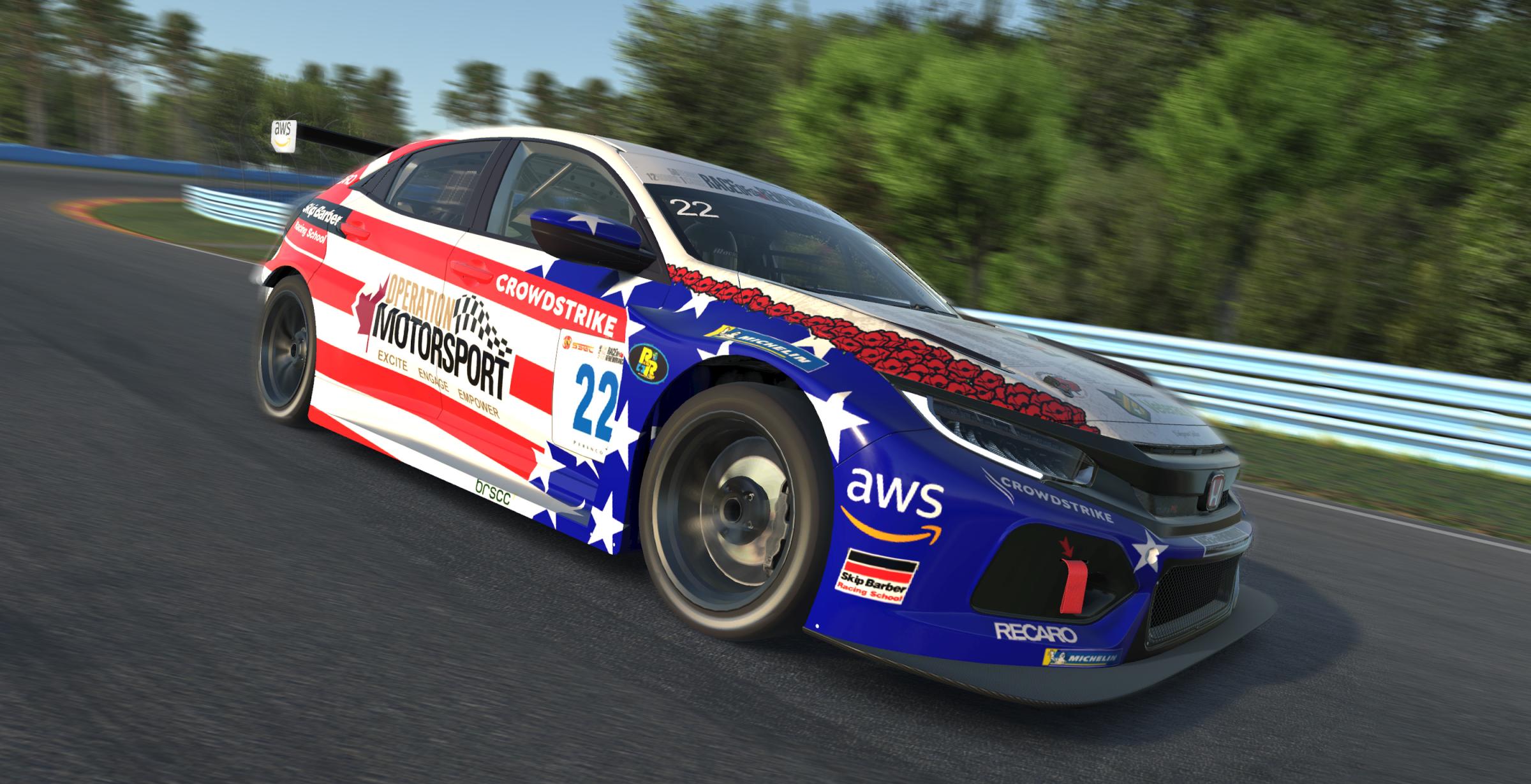2022 Operation Motorsport Race of Remembrance US Entry by Andy ...