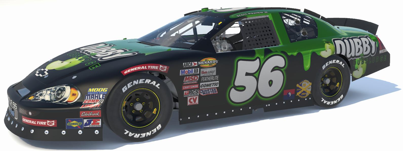 Scott Mayhew Jr Arca Menards 56 DUBBY Energy by Jon Gutekunst - Trading ...