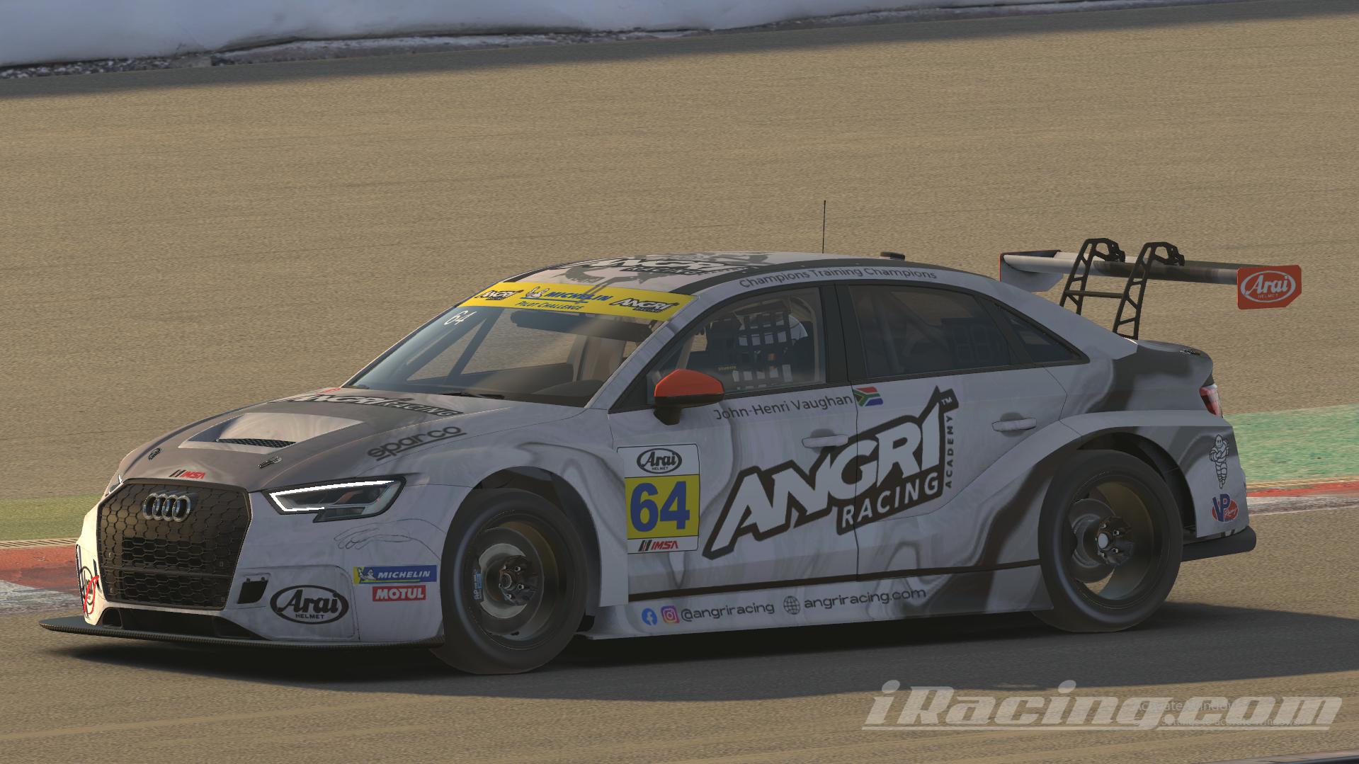 Audi RS3 LMS Tate Bishop ANGRi Racing by Tate Bishop - Trading Paints