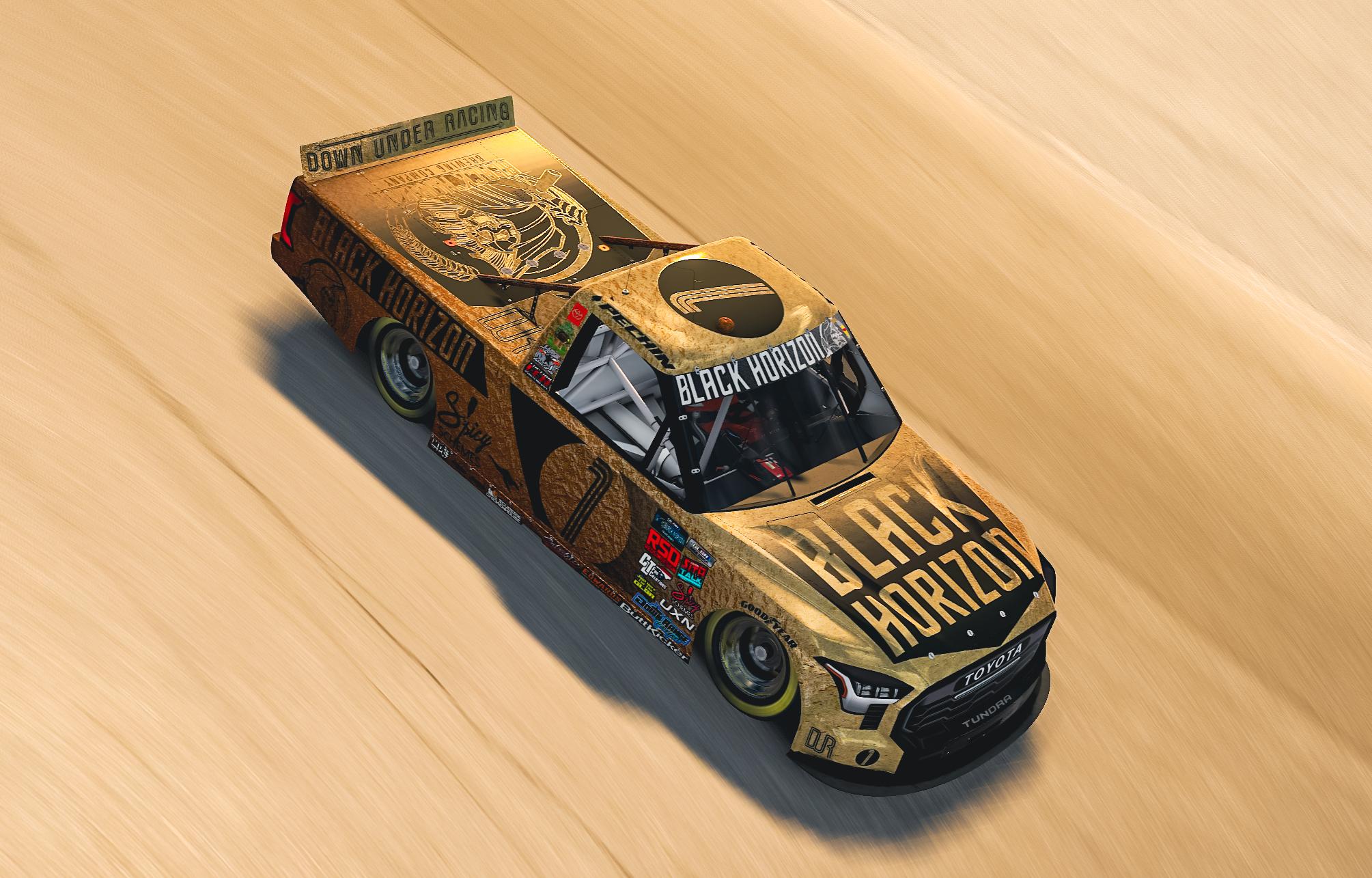 Toyota Tundra Truck BH8 #1 GOLD by Sam B. - Trading Paints