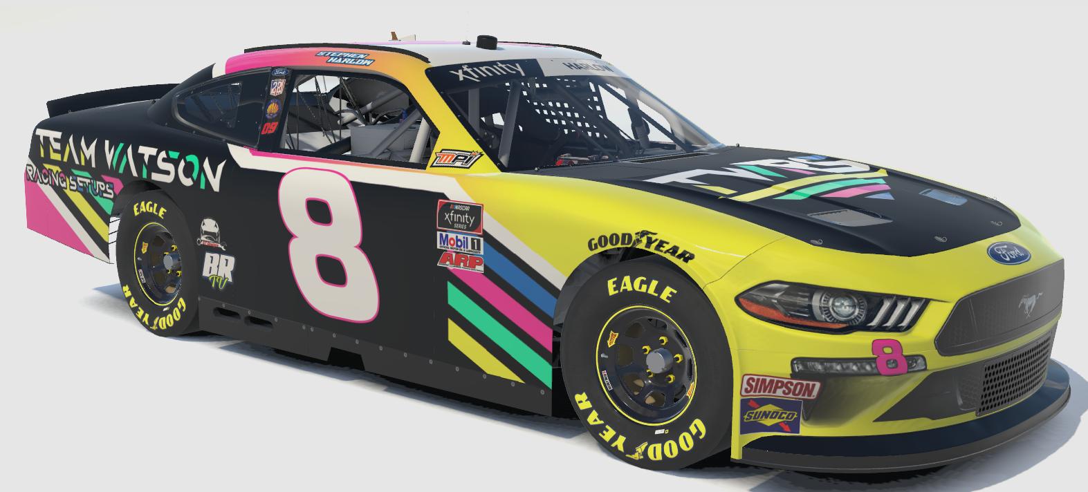 Stevo XFINITY tryout car by Ross Harlow - Trading Paints