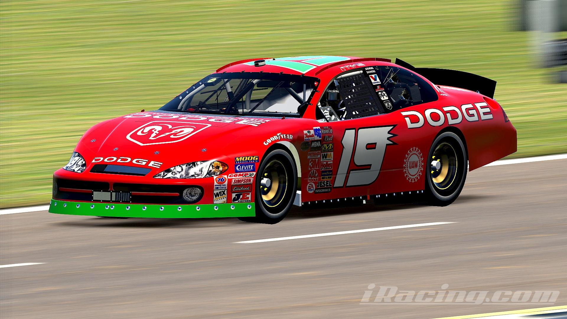 #19 Jeremy Mayfield 2003 Dodge Dealers Dodge Intrepid Sim Stamped ...